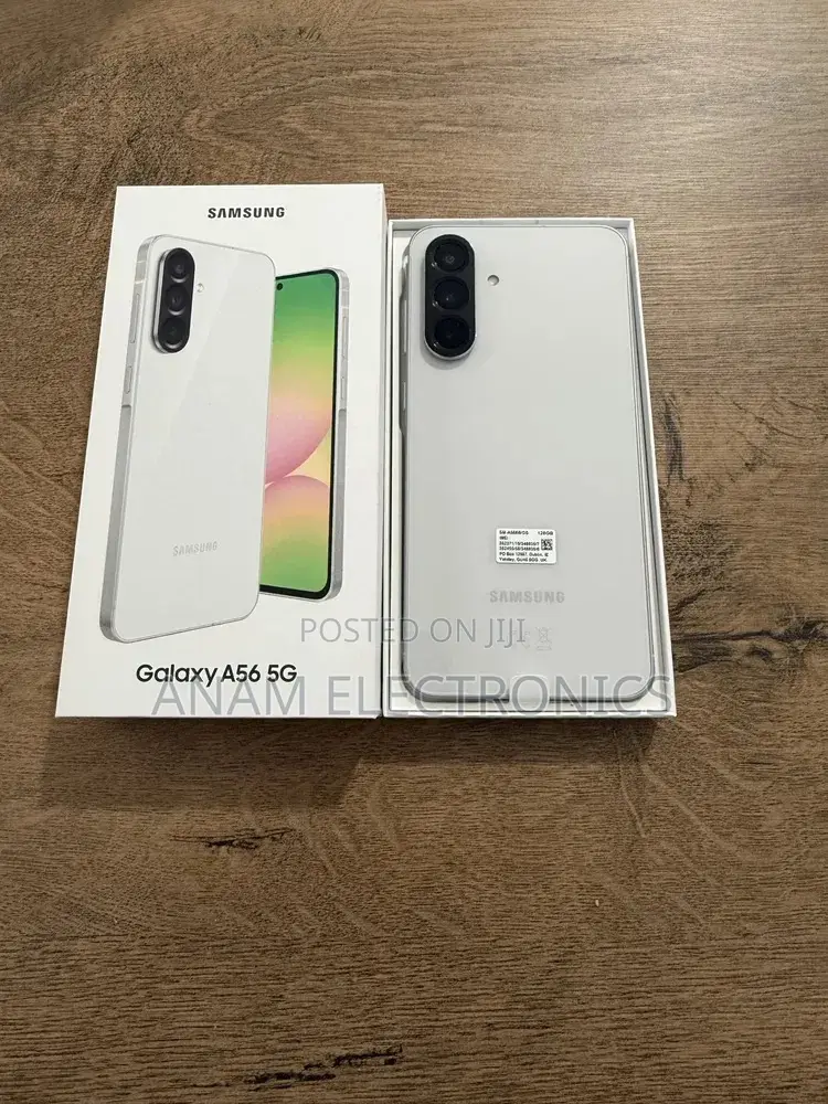 New Samsung Galaxy A56 256 GB White in Accra Metropolitan - Mobile ...