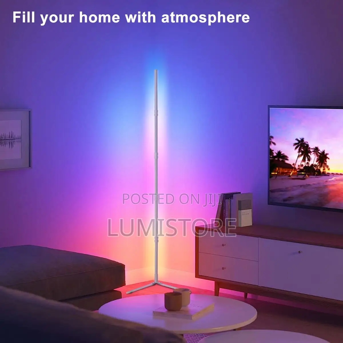 Smart RGB Corner Floor Led Lamp in Tema Metropolitan - Lighting, Lumi ...