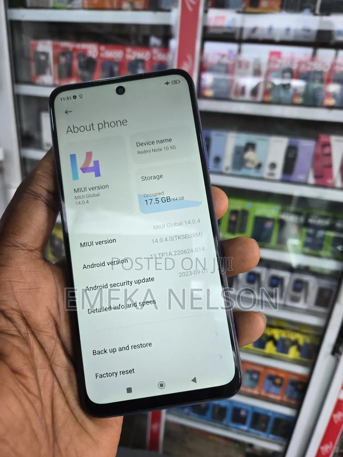 Xiaomi Redmi Note 10 5G 64 GB Blue in Madina - Mobile Phones, Emeka ...
