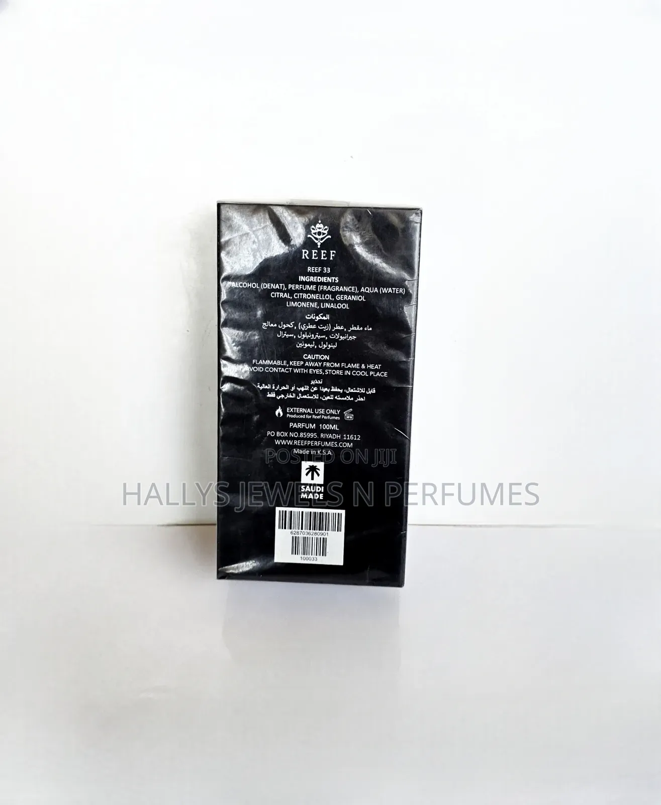 Reef 33 Perfume by Reef Perfumes, 100ml, Unisex in Spintex - Fragrances ...