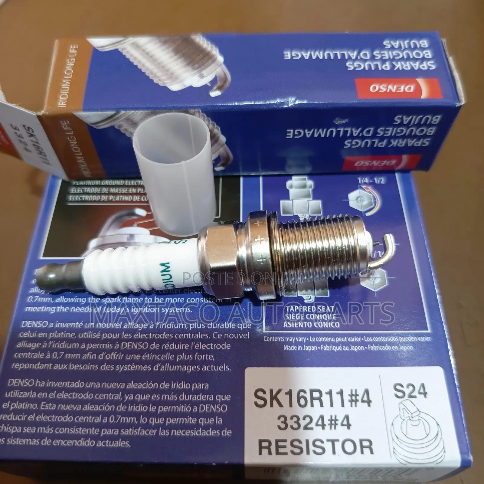 Denso 3324 (Sk16r11) Laser Iridium Plugs for Toyota in Lapaz - Vehicle ...