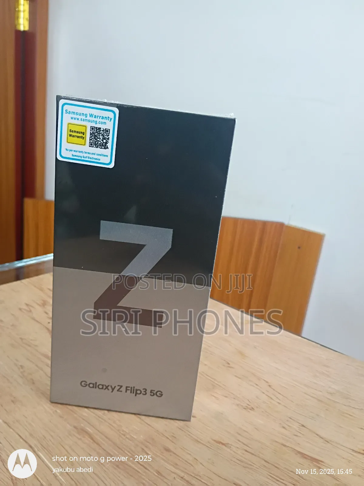 New Samsung Galaxy Z Flip 3 256 GB Black in Kaneshie - Mobile Phones ...