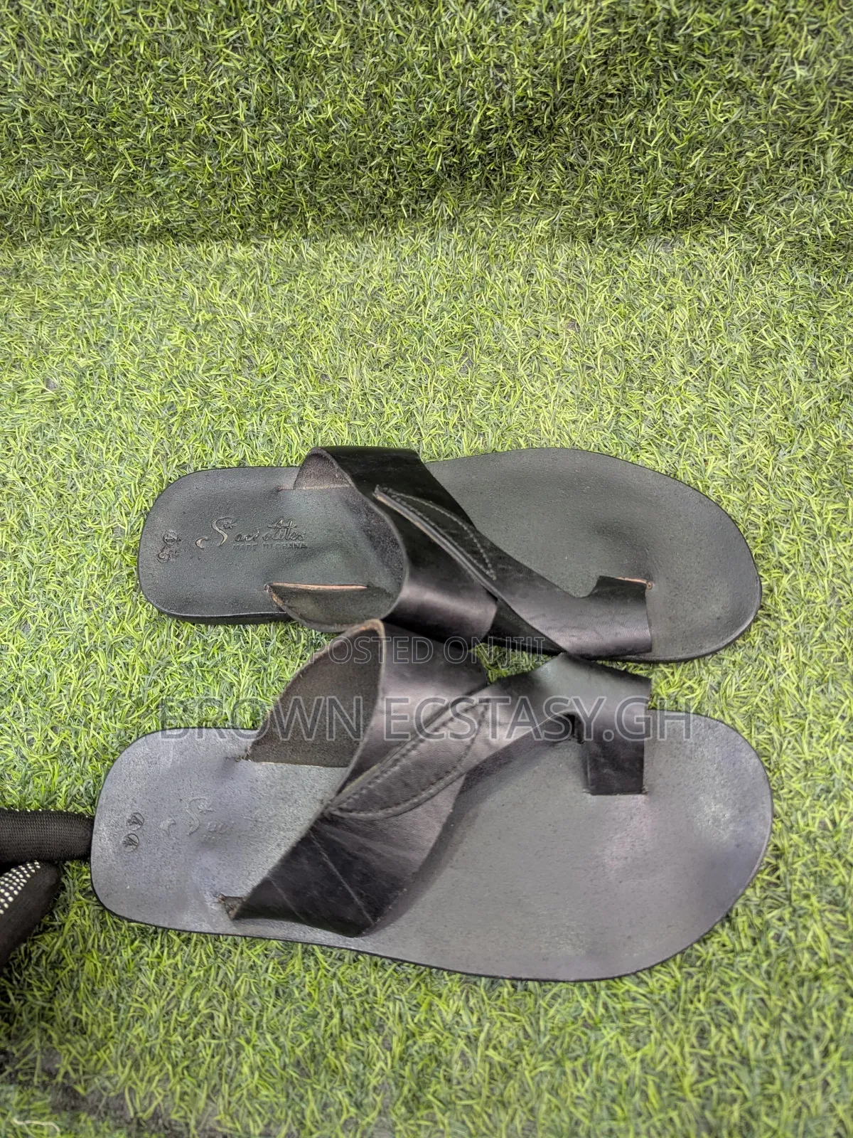 Ghanaian Made Leather Sandals in Osu - Shoes, Brown Ecstasy | Jiji.com.gh