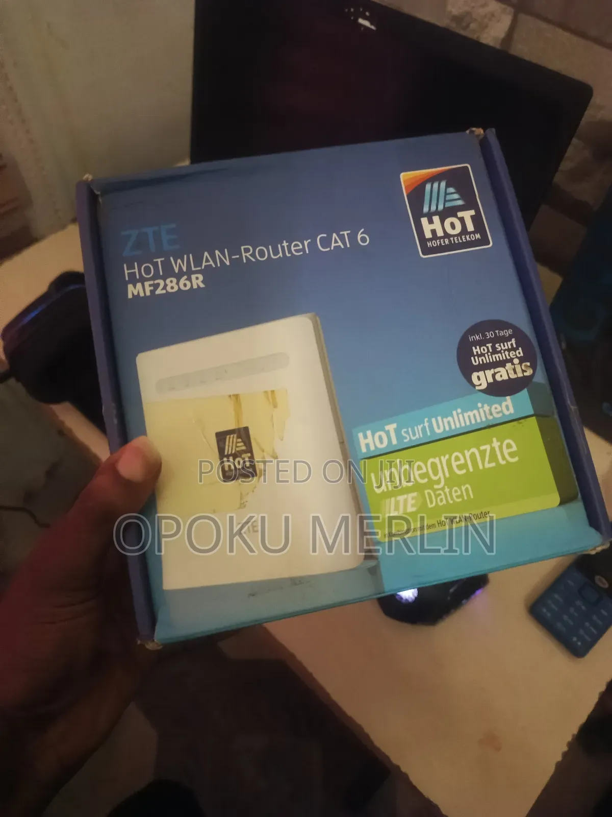 Zte Mf286r Unlocked Cat6 4g Lte in Kumasi Metropolitan - Networking ...