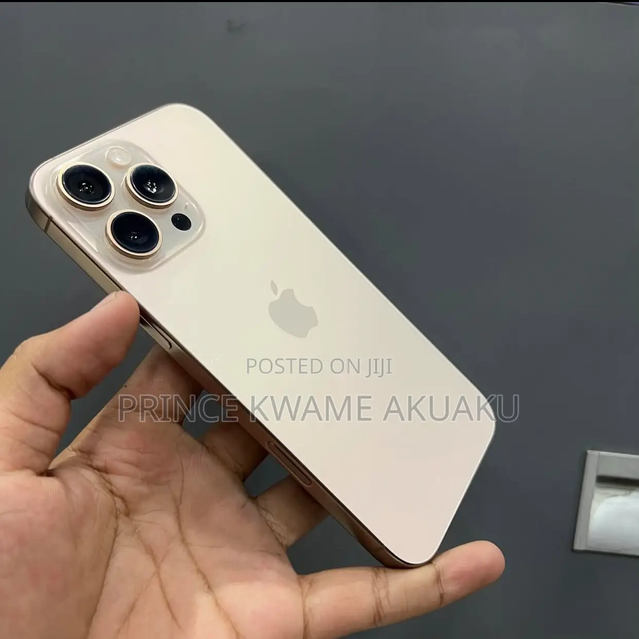 Apple iPhone 16 Pro 128 GB Gold in Accra Metropolitan - Mobile Phones, Prince Kwame Akuaku ...