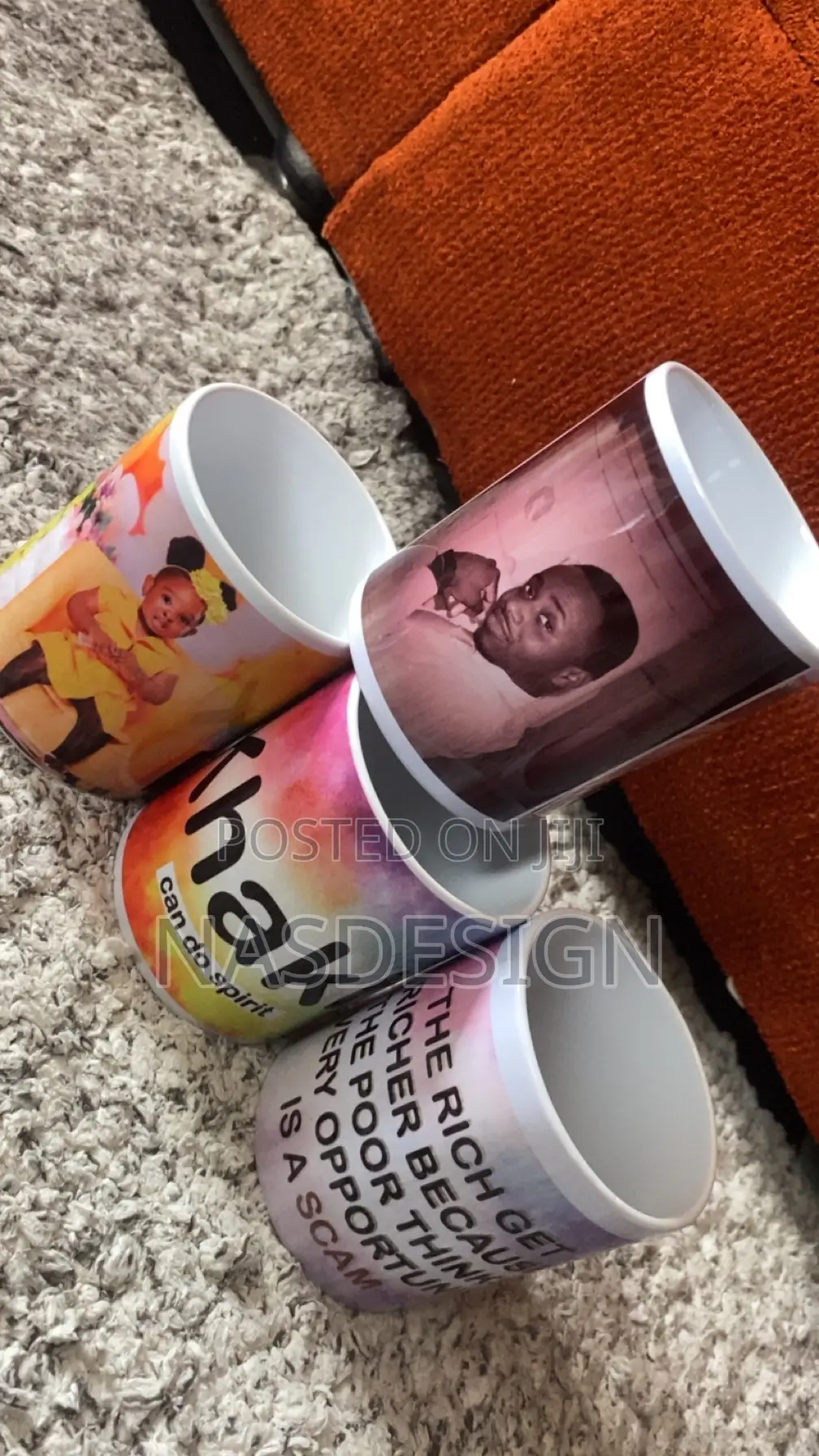Sublimation Customized Mug, Keychain and Handkerchief in Takoradi ...