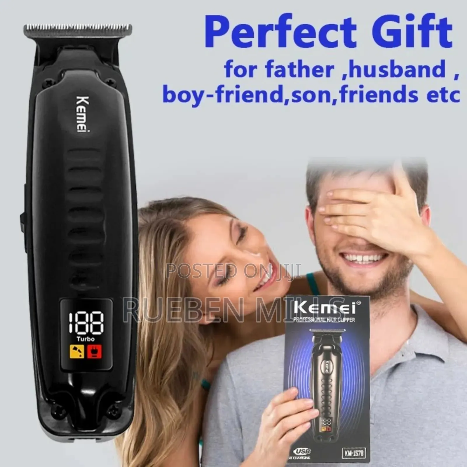 Smooth Shaving Kemei Km-1578 Skin Machine Beard Trimmer Detailer in ...