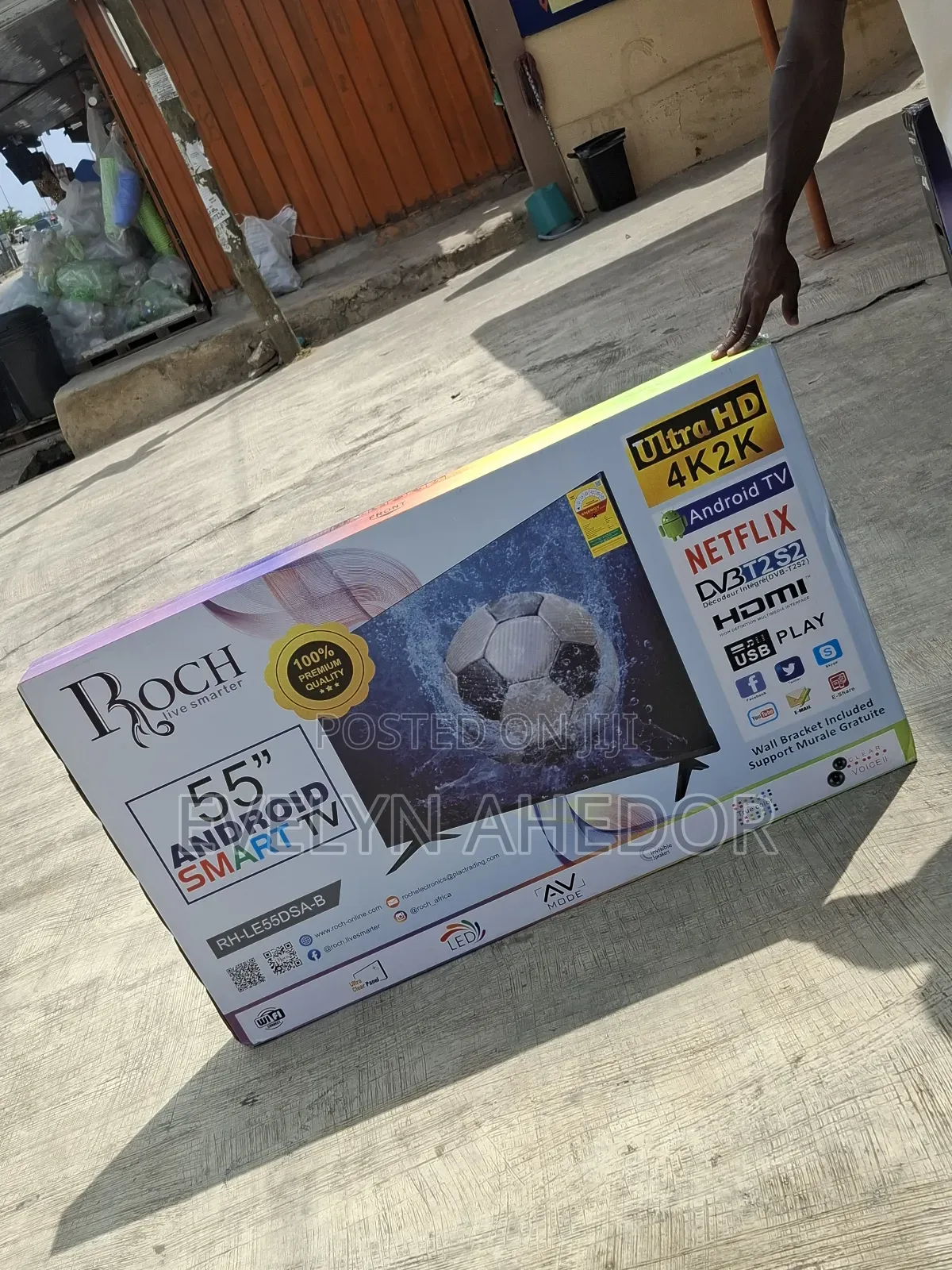 Smart Android Tv Uhd Roch Brand Fresh in Box for Sale at Cool Price in ...