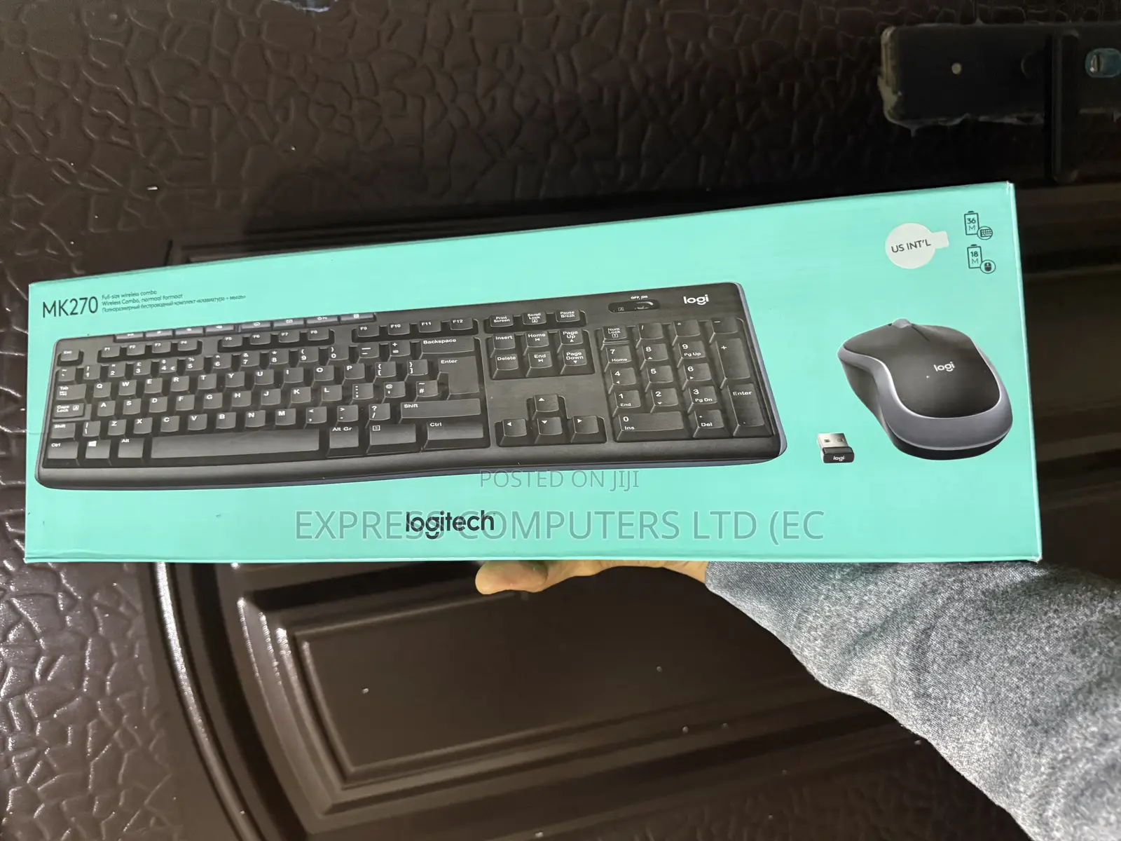Logitech Mk270 Wireless Keyboard and Mouse Combo Original From Uk in ...
