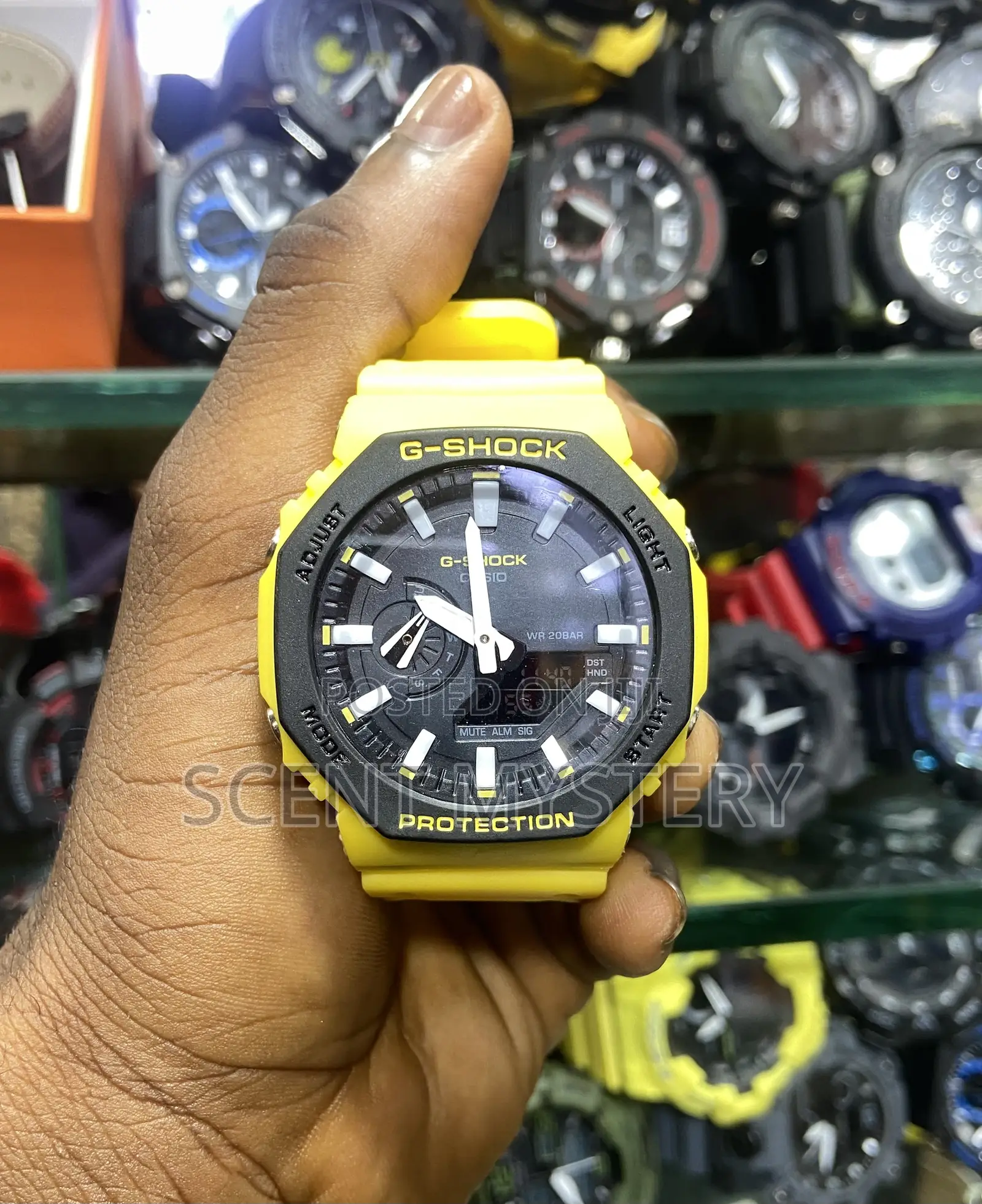 Yellow G-Shock Watch in Accra Metropolitan - Watches, Scent Mystery ...
