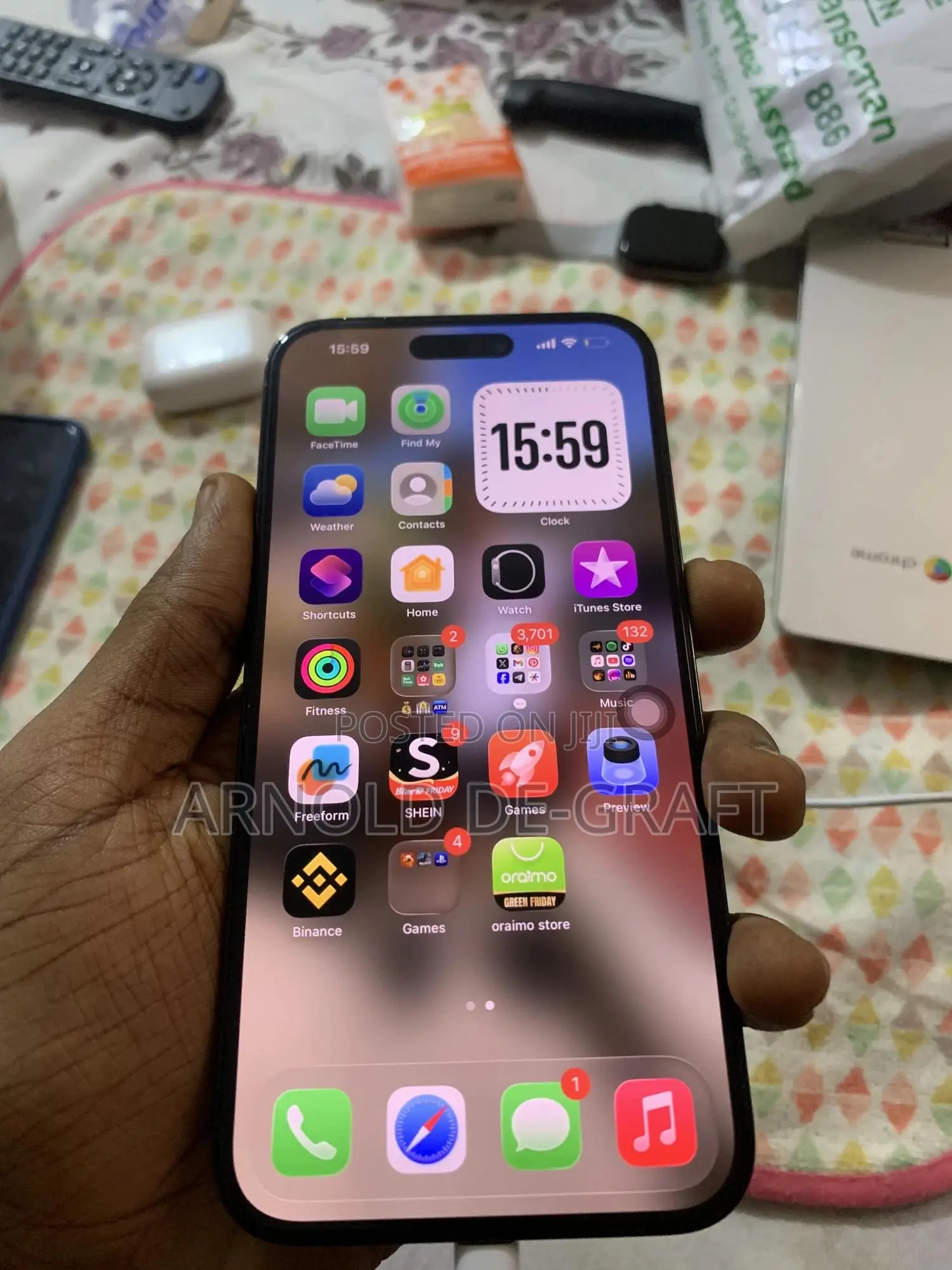 Apple iPhone 14 Pro Max 128 GB Black in Dansoman - Mobile Phones ...
