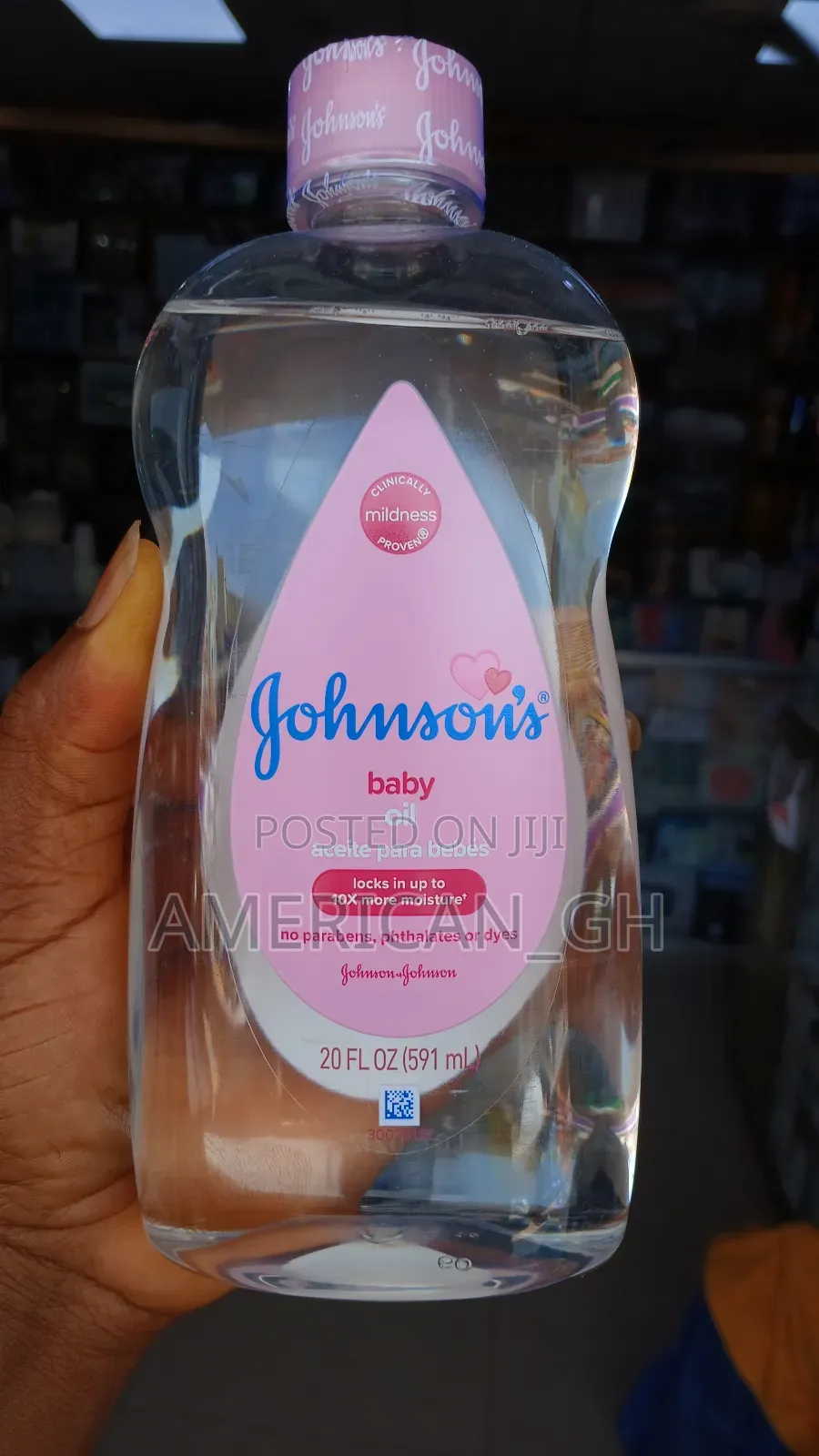 Original Johnson's Baby Oil, 591ml in Accra Metropolitan - Care & Feeding, Emmanuel Adjei | Jiji ...