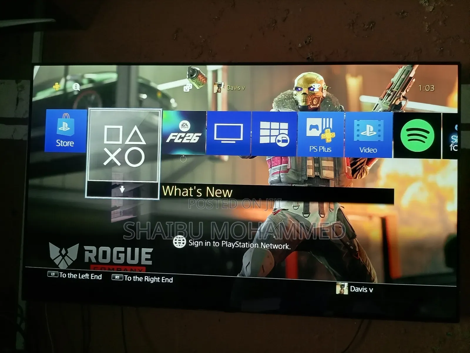 Ps4 Standard (Fc26 Installed) in Takoradi - Video Game Consoles, Shaibu Mohammed | Jiji.com.gh
