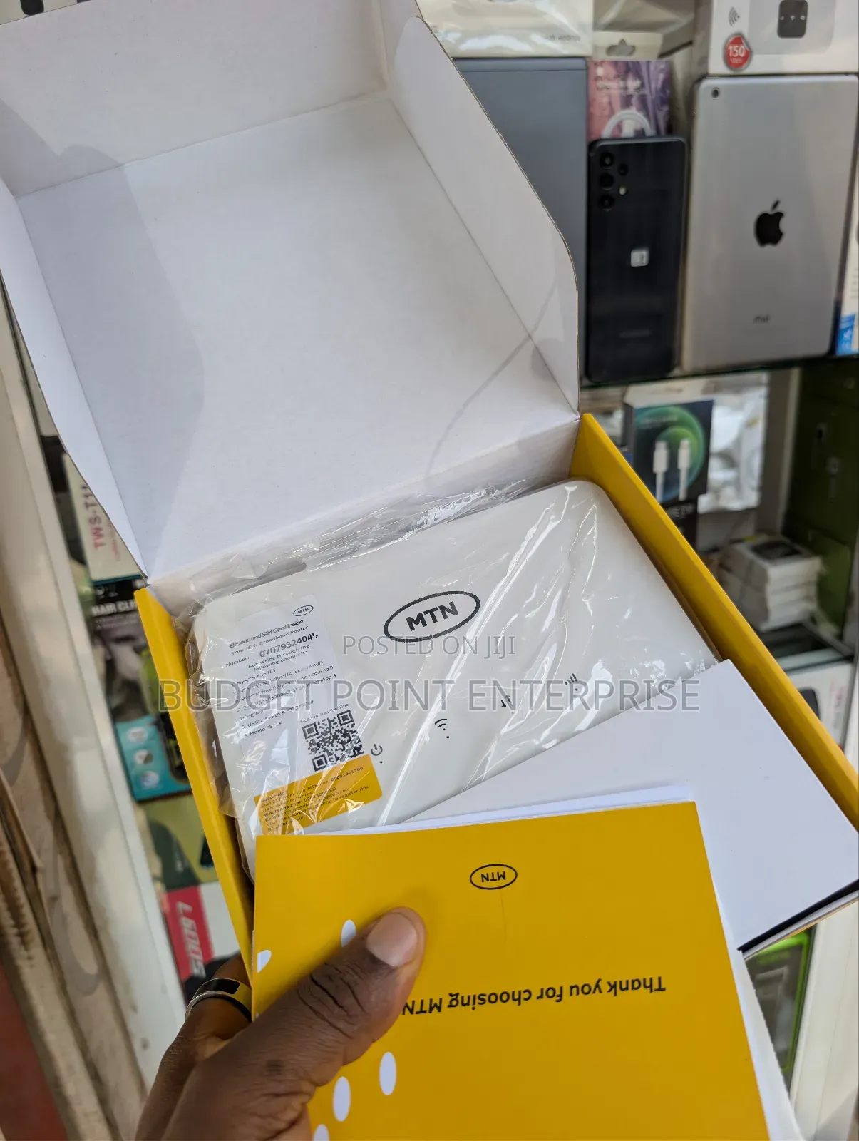 MTN Cat4 Universal 4g Lte Router + Power Bank - White in Madina ...