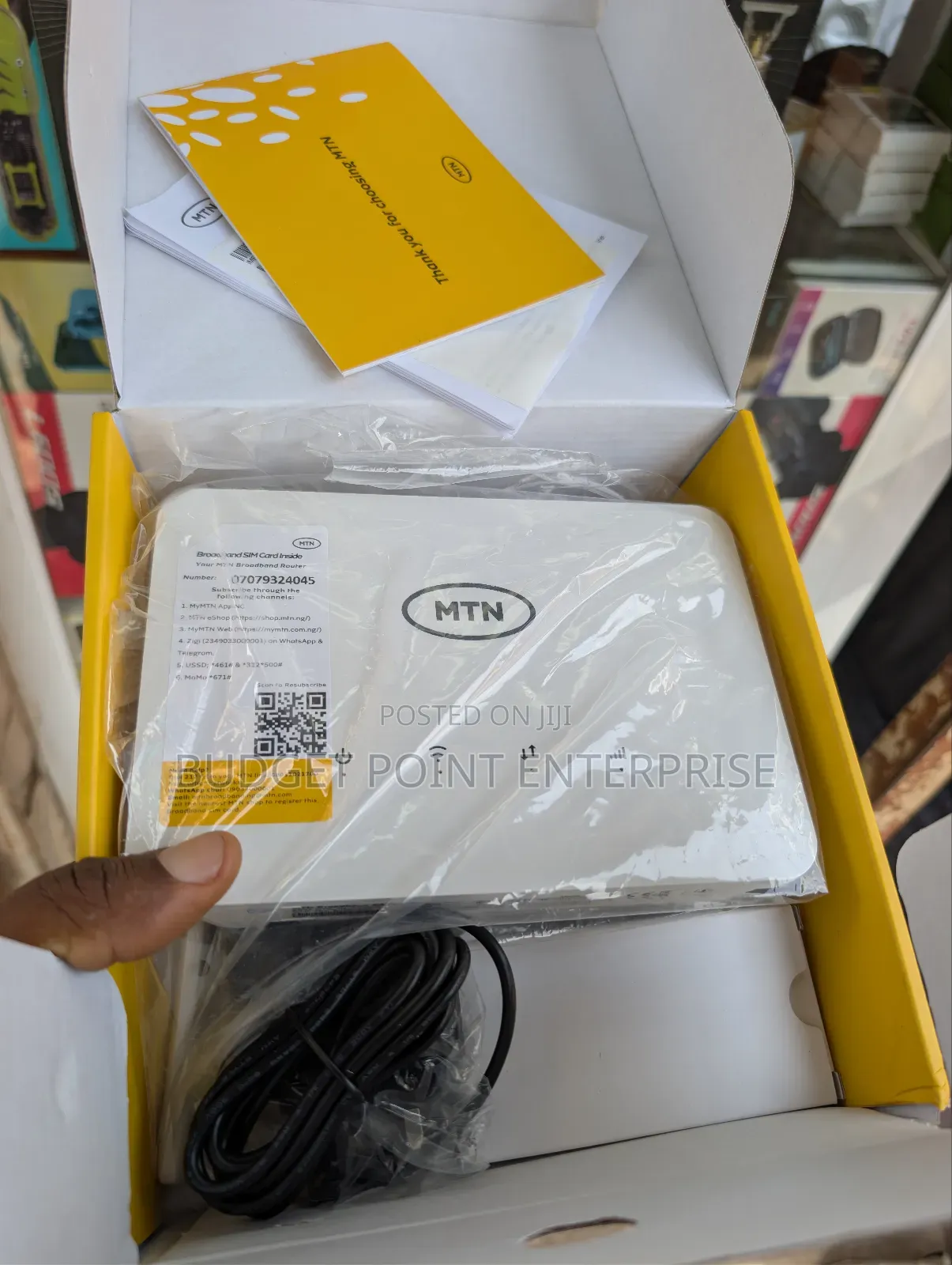 MTN Cat4 Universal 4g Lte Router + Power Bank - White in Madina ...