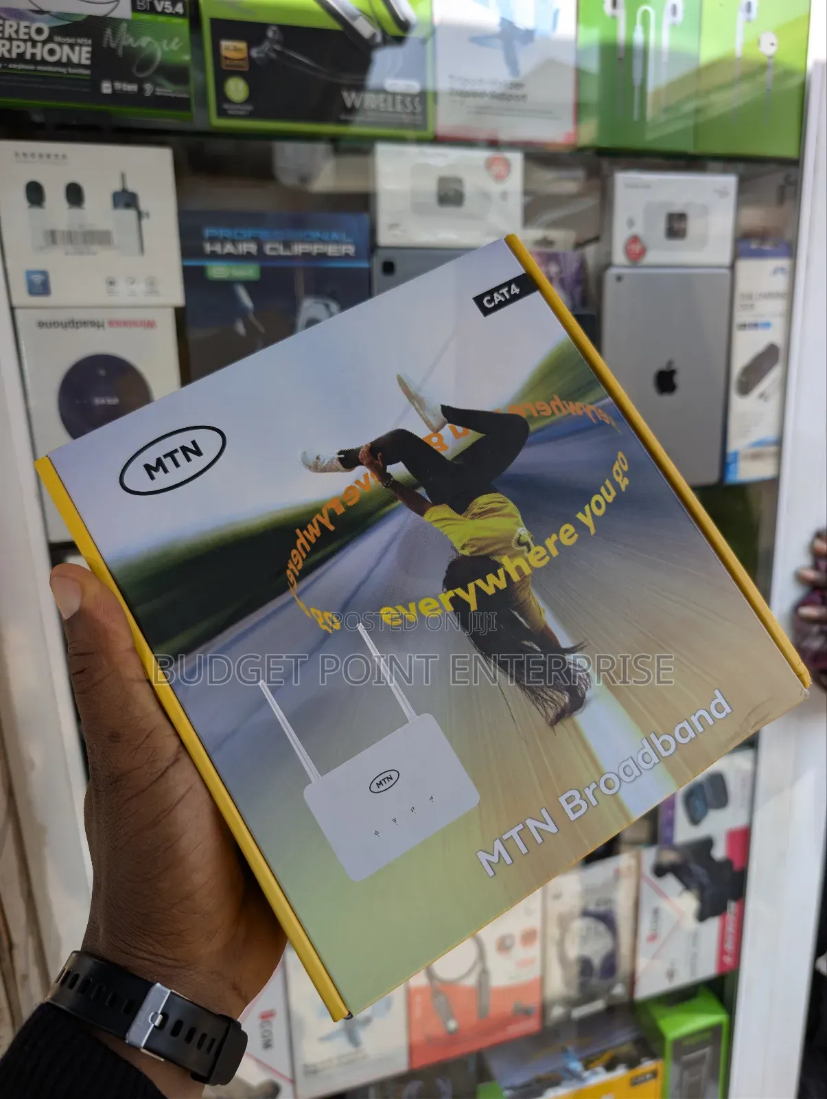 MTN Cat4 Universal 4g Lte Router + Power Bank - White in Madina ...