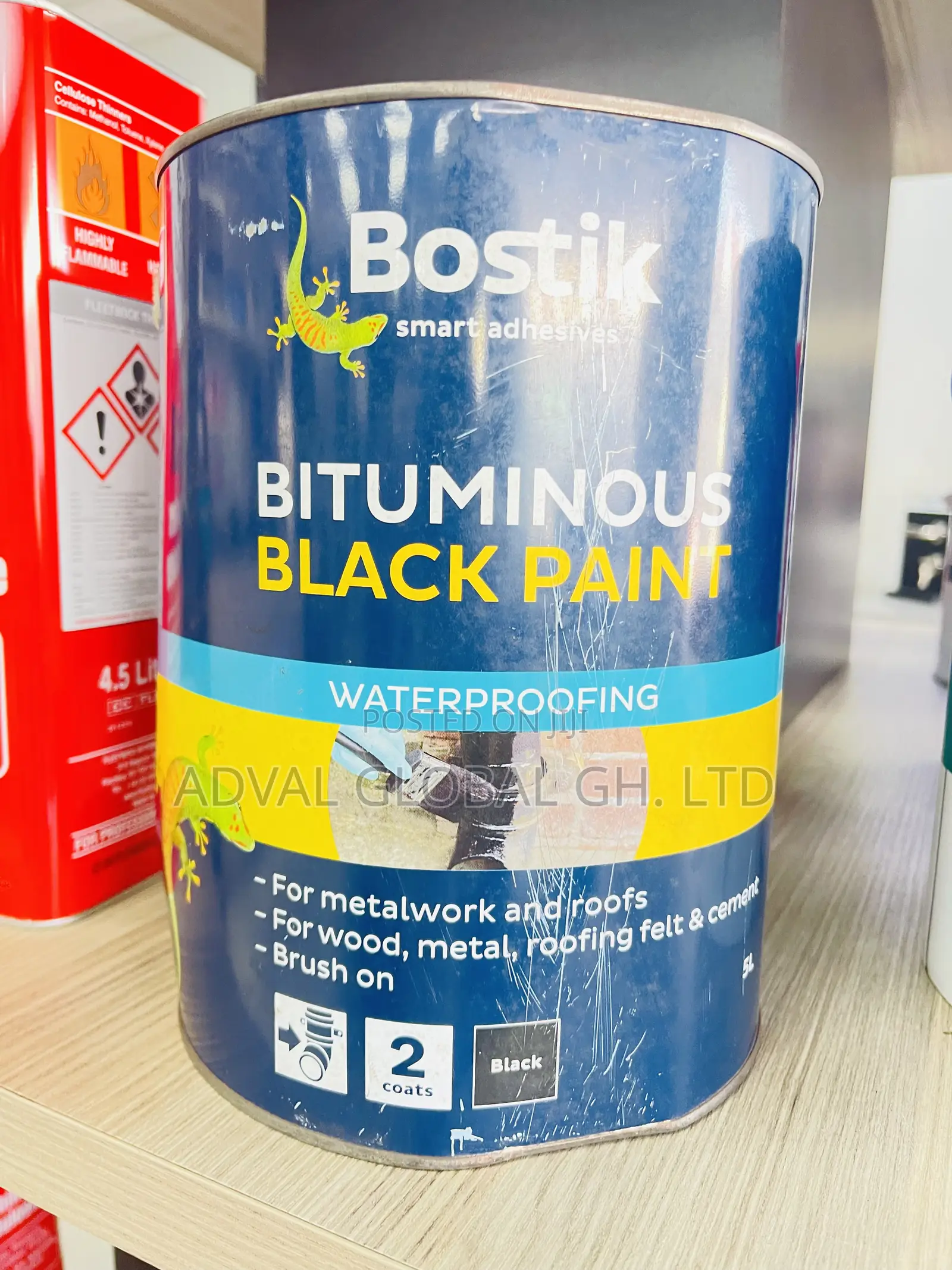 Bostic Bituminous Black Paint in North Industrial Area - Building ...