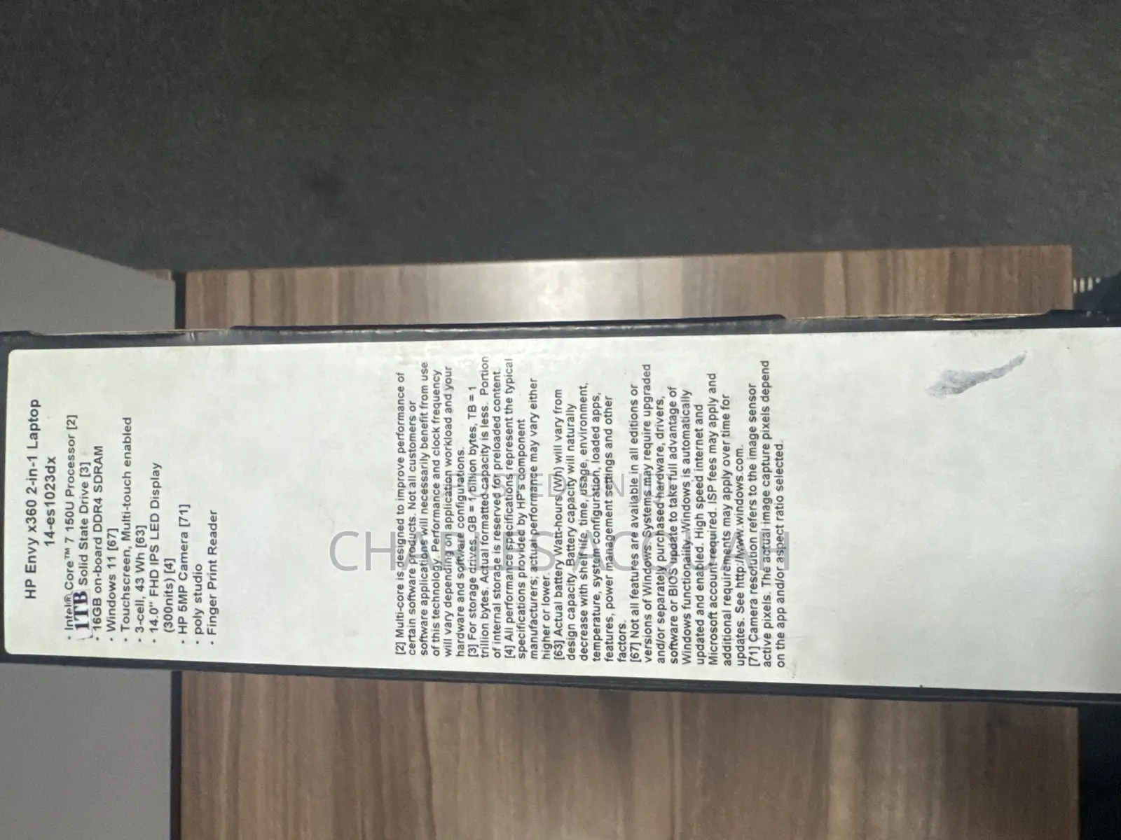 New Laptop HP Envy 14 16GB Intel Core 7 SSD 1T in Airport Residential ...