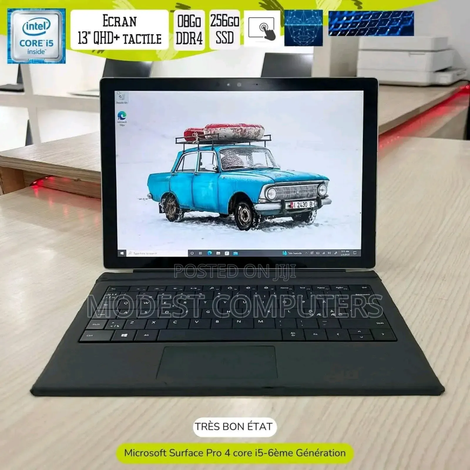Laptop Microsoft Surface Pro 3 8GB Intel Core I3 SSD 256GB in Asunafo ...