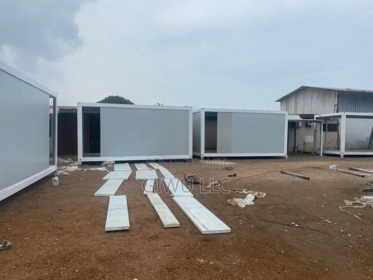 Container Home and Office in Accra Metropolitan - Building & Trade Services, Giwu Construction ...