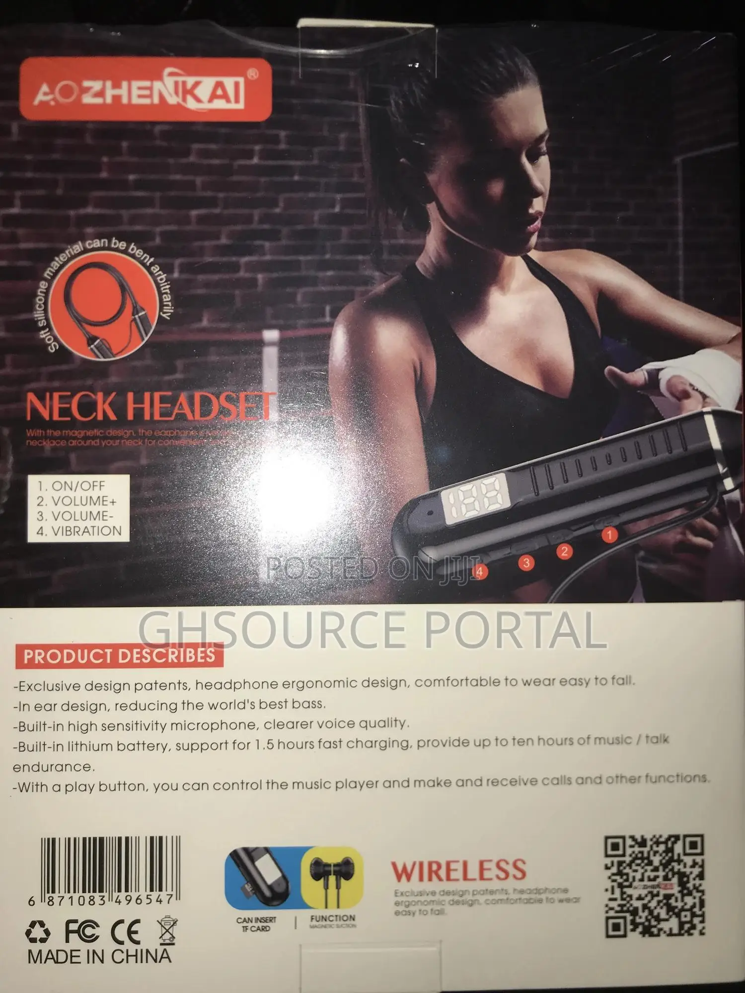 Ao Zhenkai Neckband in Kumasi Metropolitan - Headphones, Samuel Essel | Jiji.com.gh