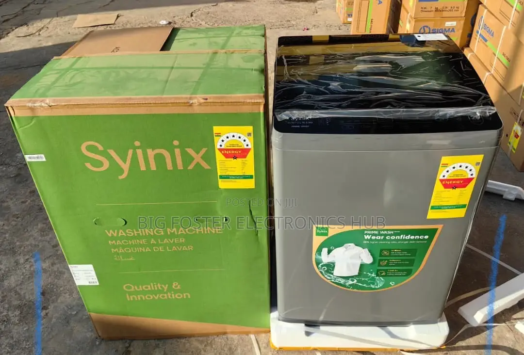 Synix 10.5kg Full Automatic -Top Loader Wash Machine in Madina - Home ...