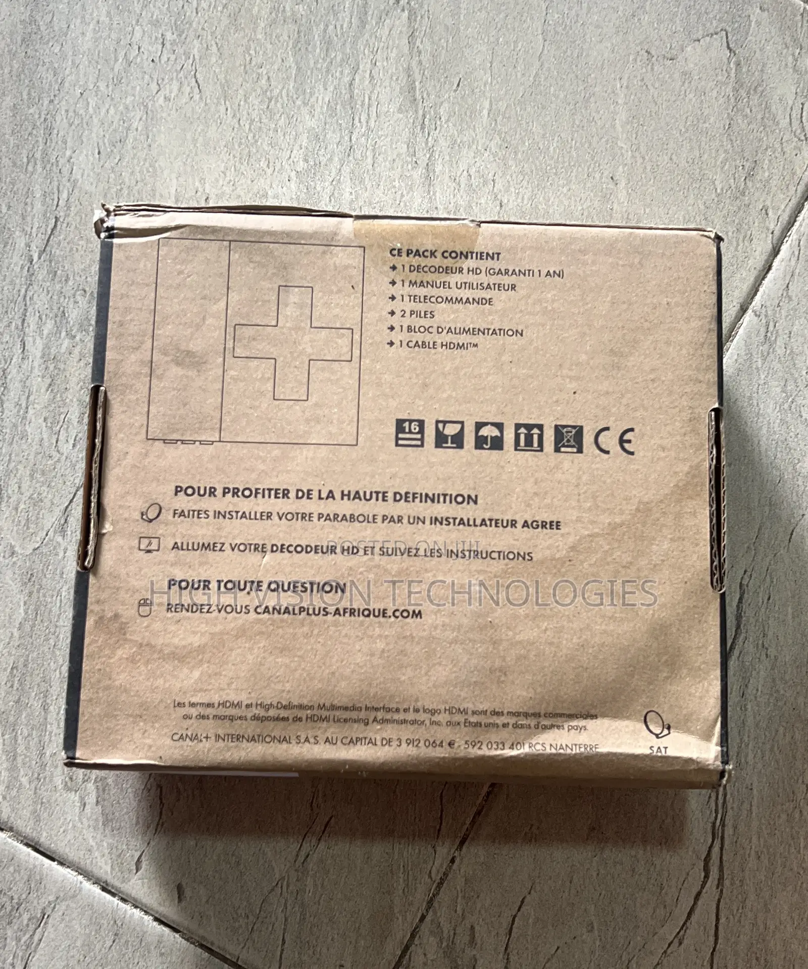 Canal+ Hd Decoder in Kasoa - TV & DVD Equipment, Odehyeeba M | Jiji.com.gh