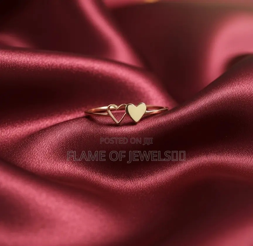 Simple Gold Promise Love Rings in Circle - Jewelry, Josephine Flame Of ...