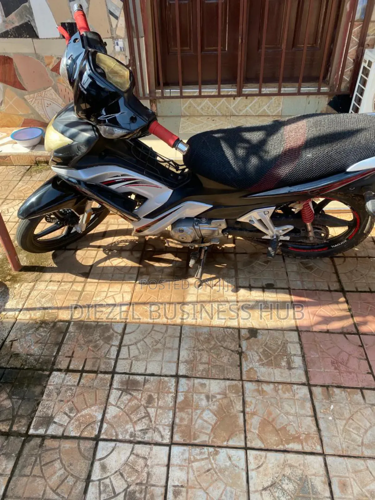 Haojue HJ110-3 2021 Gray in Sunyani Municipal - Motorcycles & Scooters, Rich Man | Jiji.com.gh