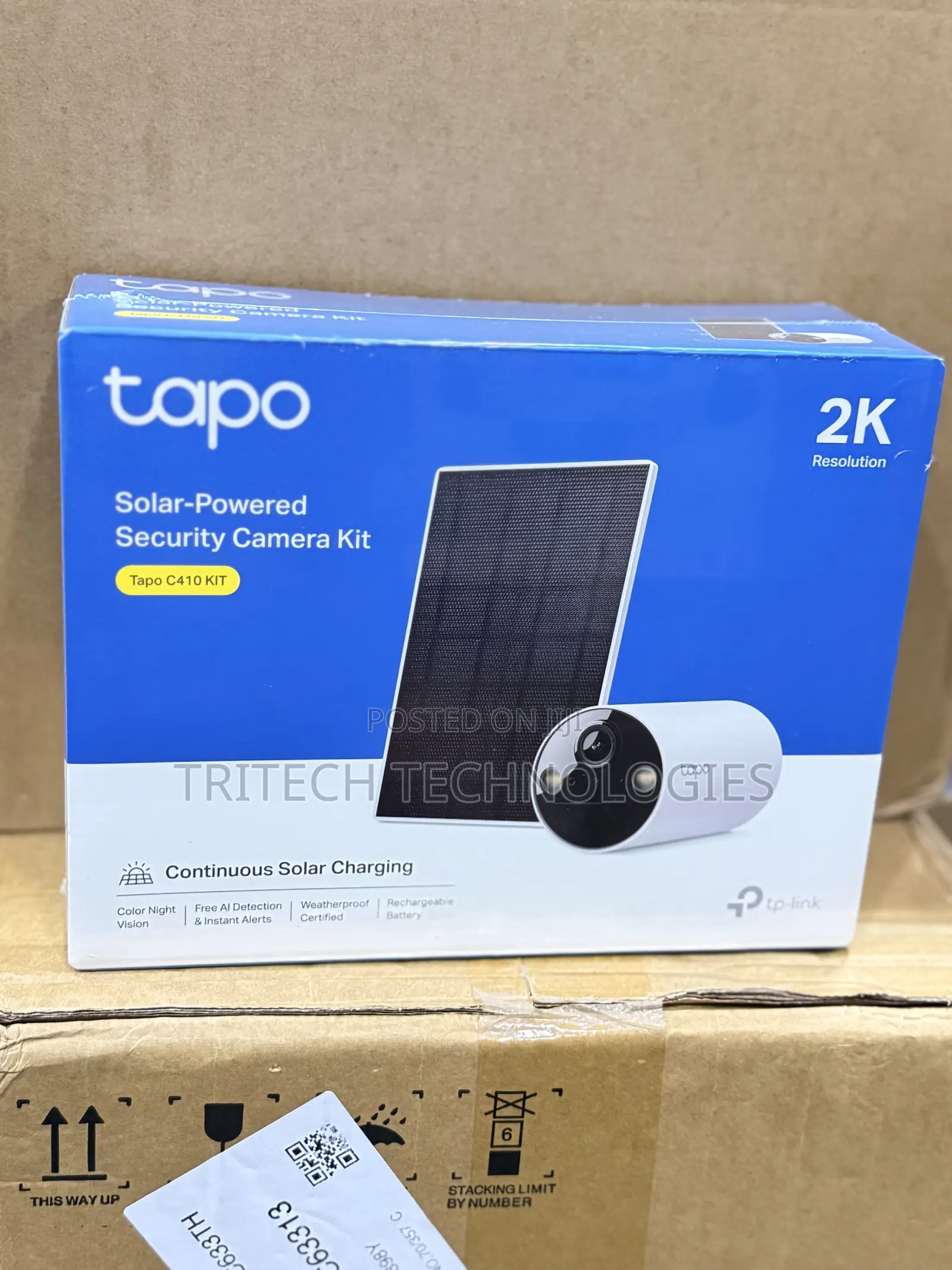 Tp-Link Tapo C410-Kit 3mp Solar Wi-Fi Camera Kit in Lapaz - Security ...