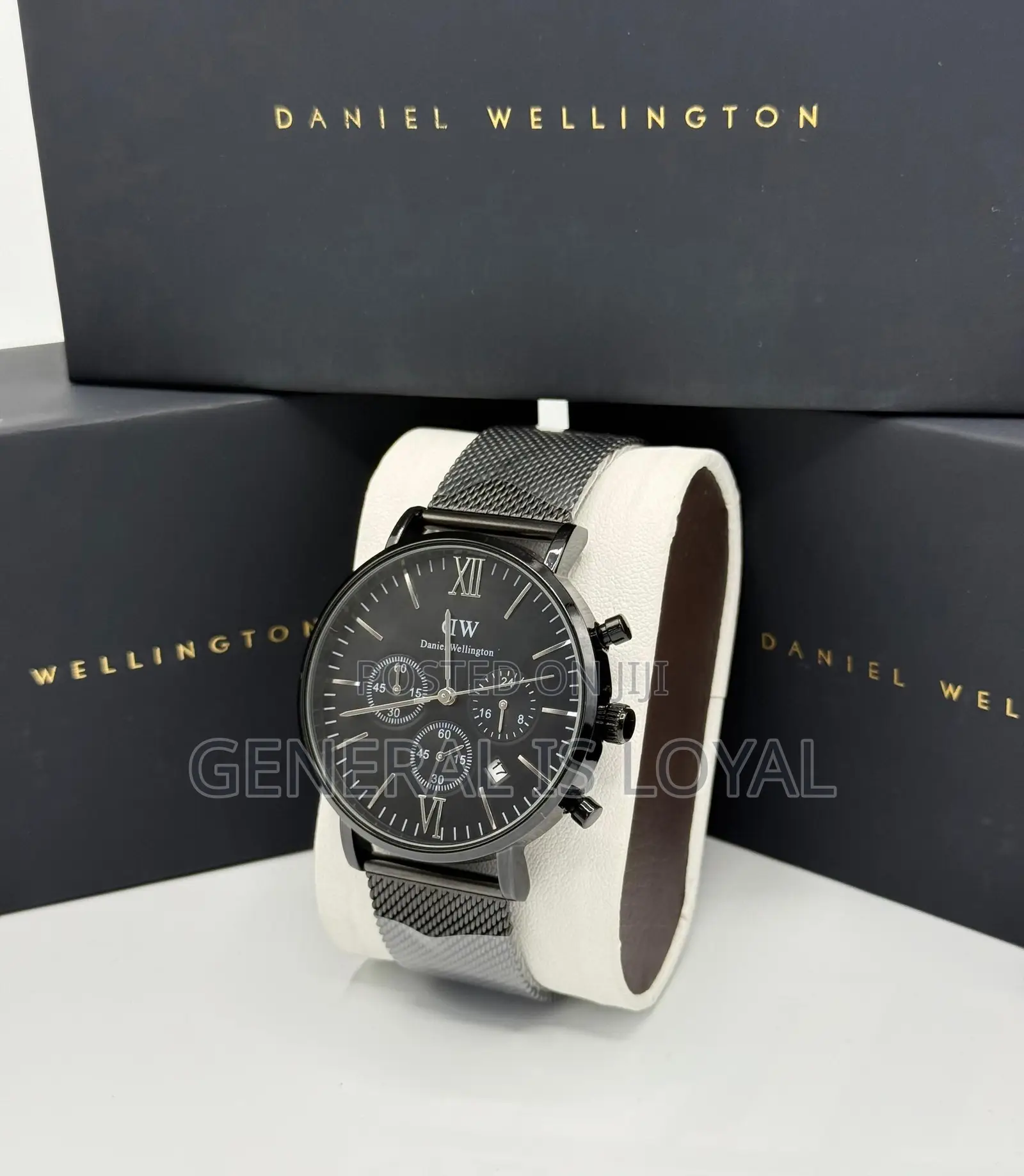 Dw Daniel Wellington Mesh Chrono Stainless Steel Men’S Watch in Accra ...