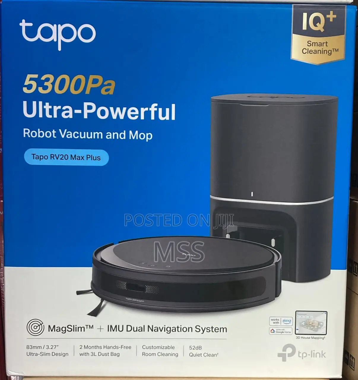 Tapo Rv20 Max Plus 5300 Suction Navigation Robot Vacuum in Darkuman ...