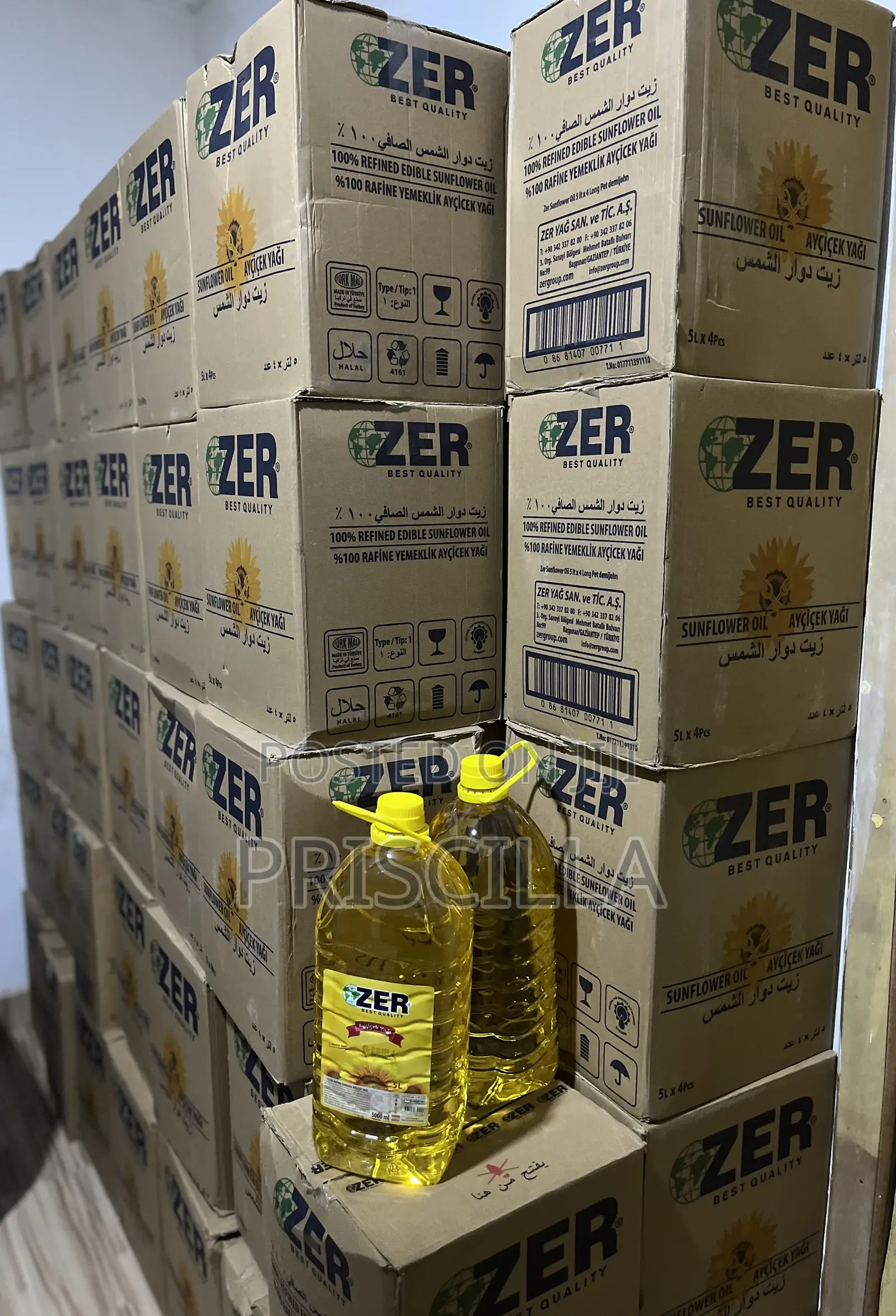 Zer Sunflower Oil in Ga West Municipal - Food & Beverages, Priscilla ...