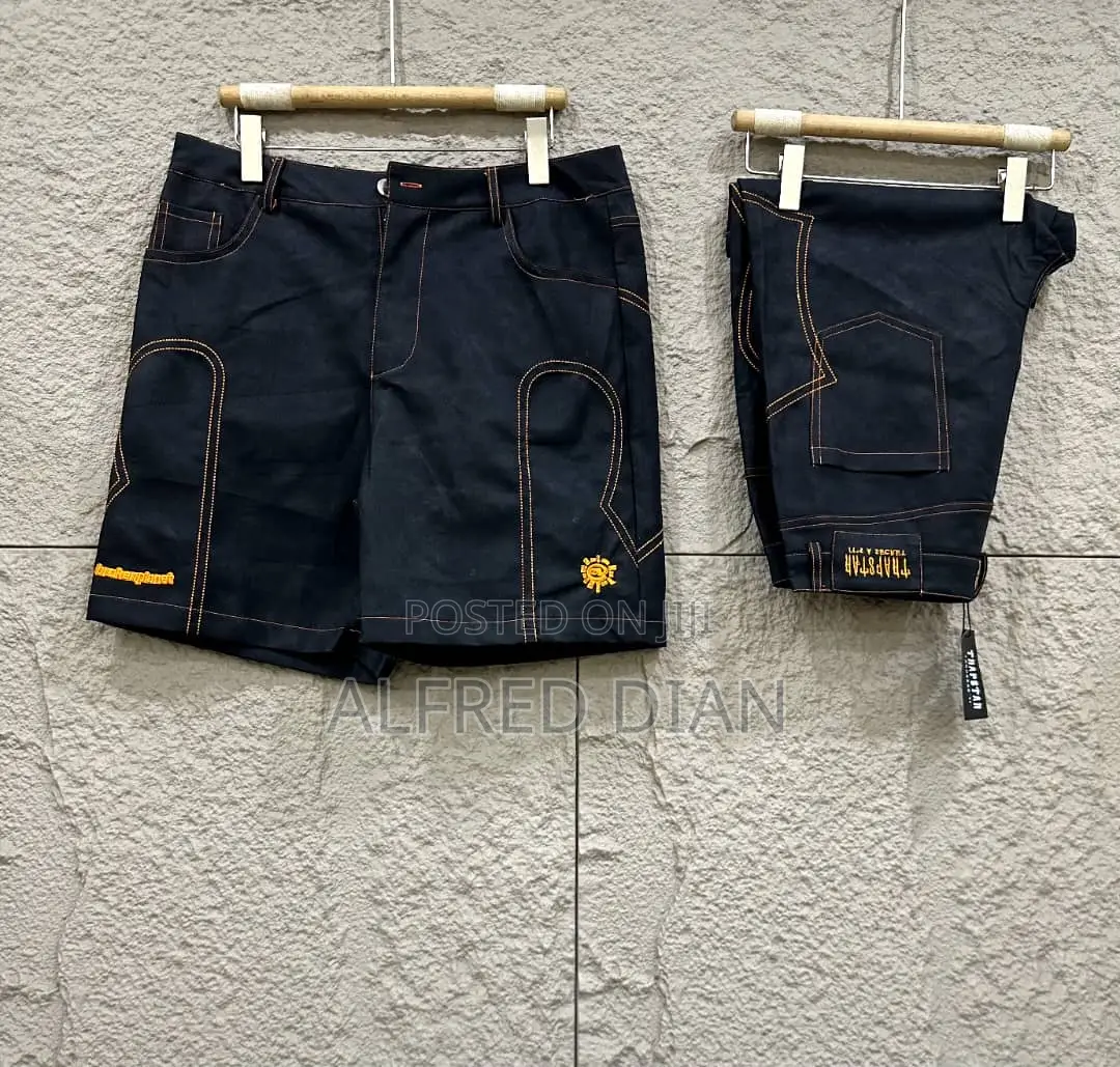 Leather Drip Shorts in Ashaley Botwe - Clothing, Alfred Dian ...