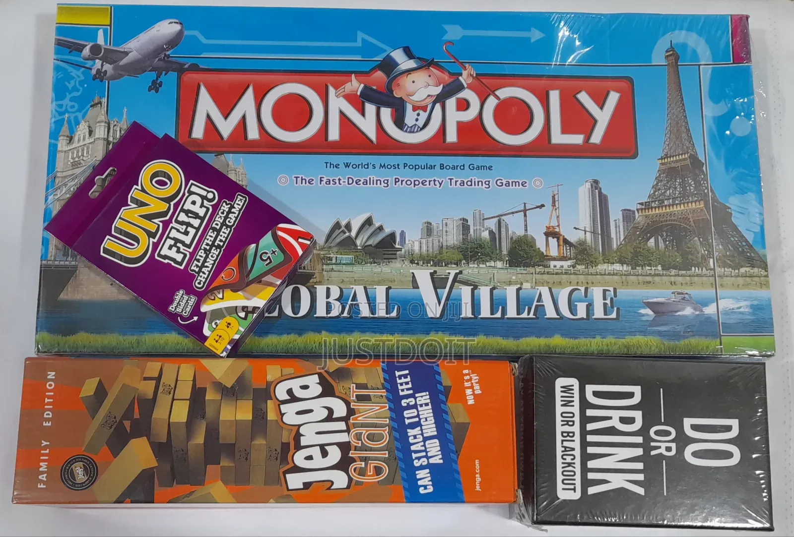 Monopoly + Uno + Jenga + Do or Drink in Accra Metropolitan - Books ...