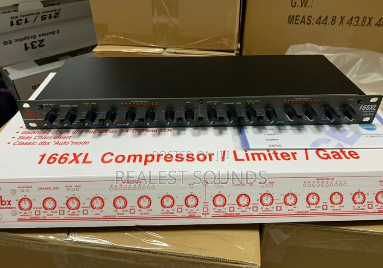 DBX 166xl Compressor / Limiter in Accra Metropolitan - Audio & Music ...