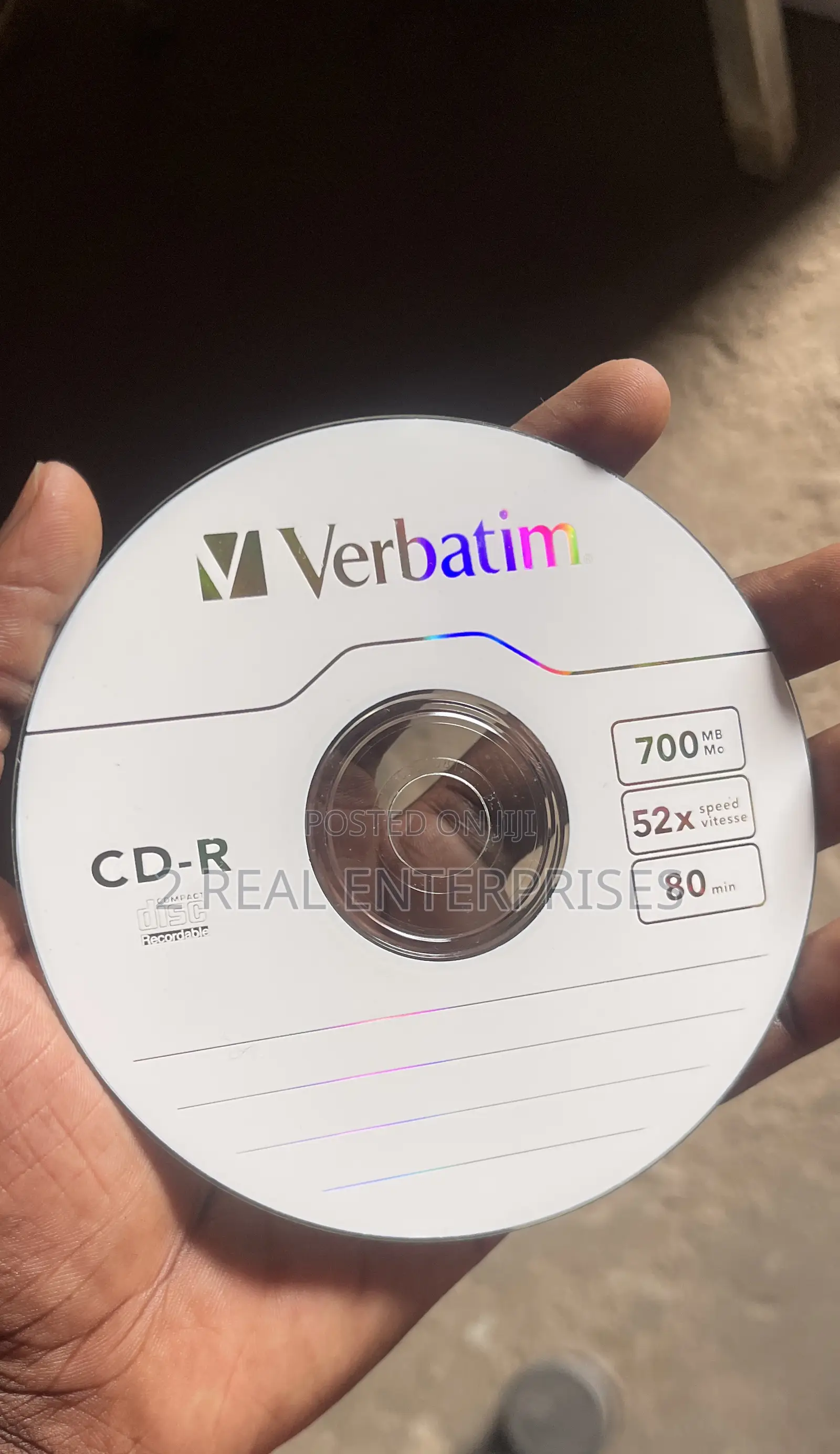 Verbatim Cd-R (Compact Disc Recordable) Blank Disc 700mb in Oyarifa ...