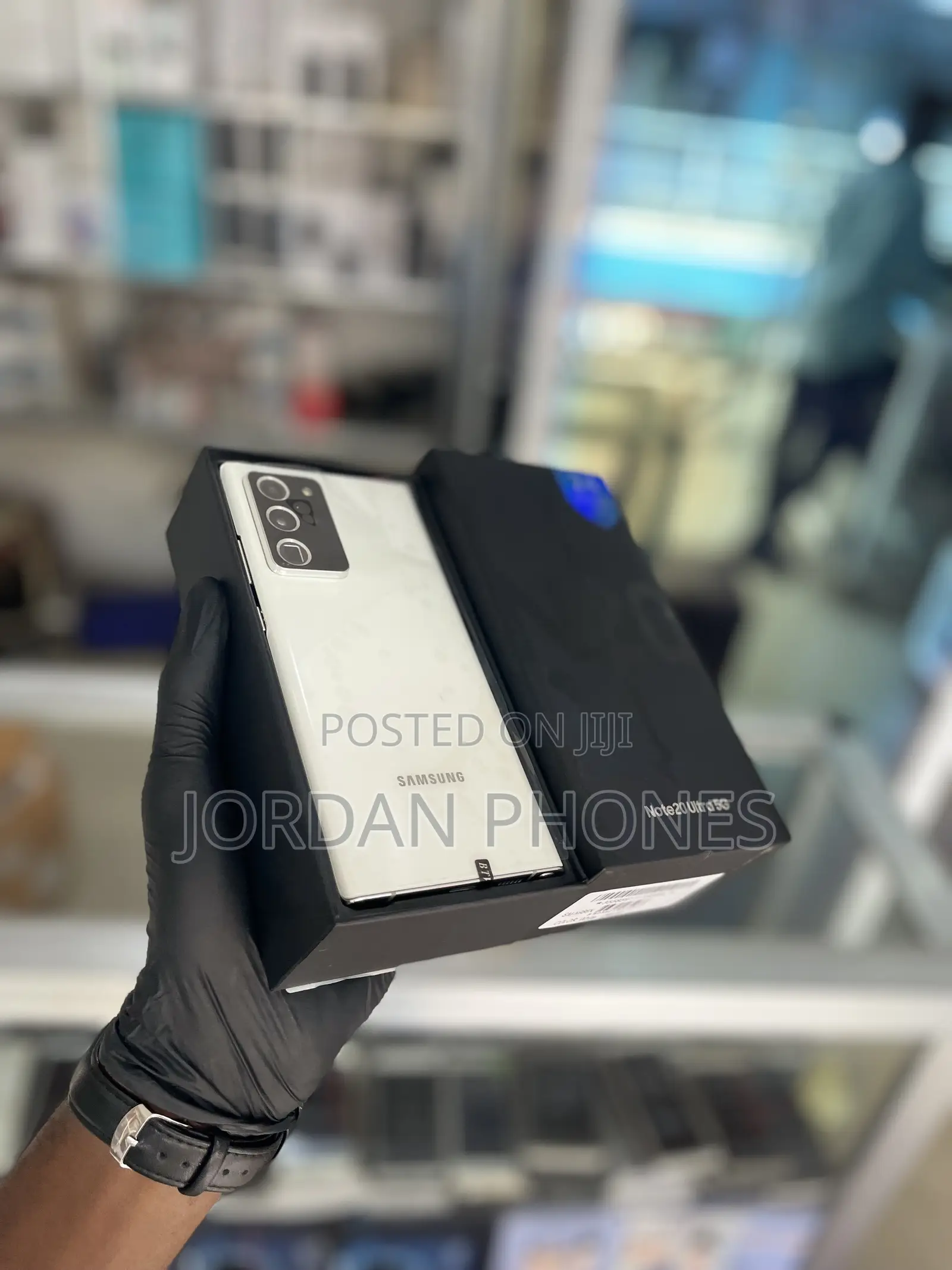 New Samsung Galaxy Note 20 Ultra 5G 256 GB White in Circle - Mobile ...