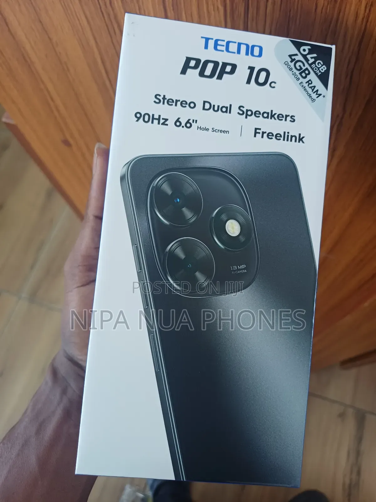 New Tecno Pop 10C 64 GB Black in Adjiriganor - Mobile Phones, Nipa Nua ...