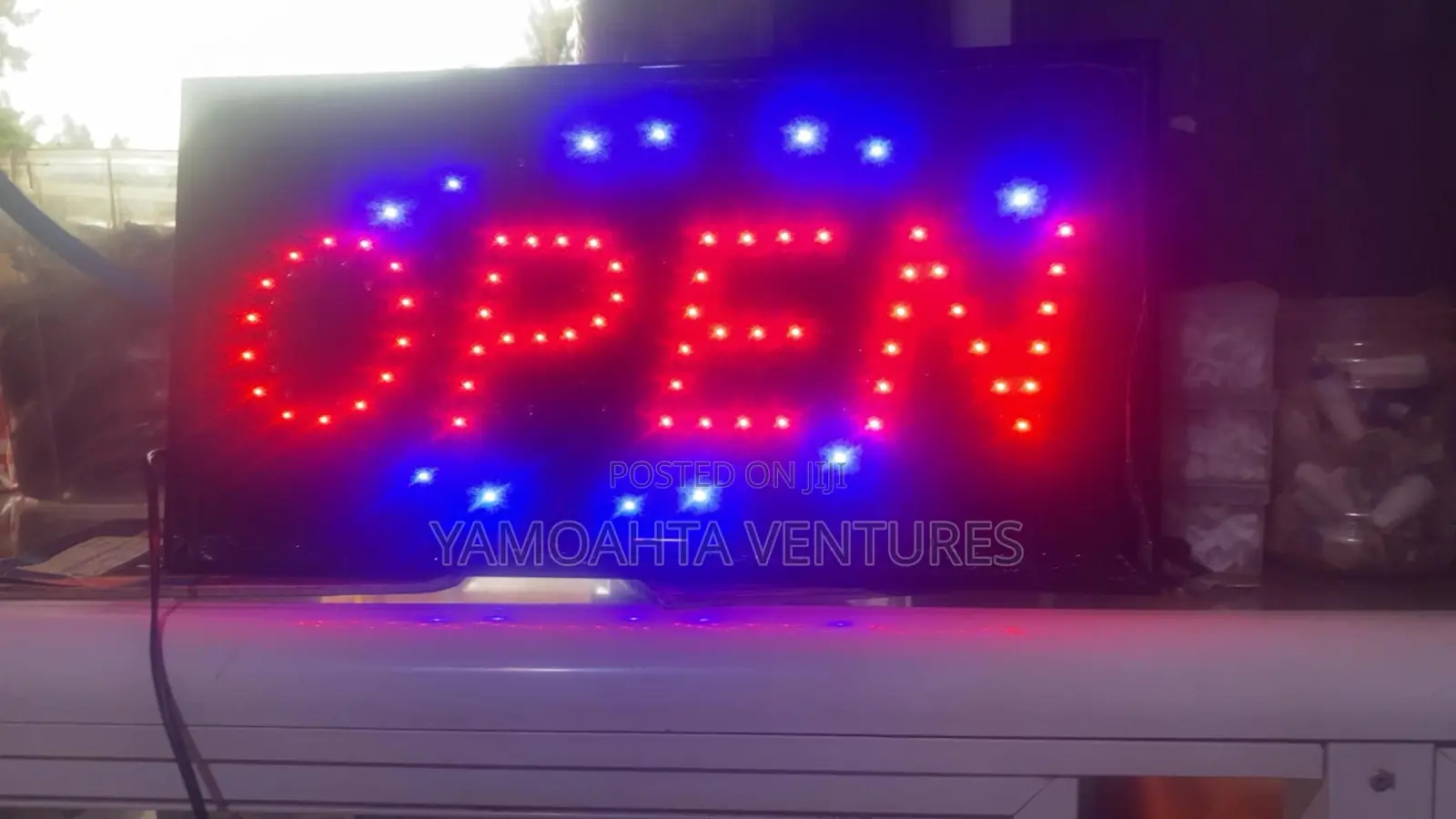 Open/Close Led Sign Light in Adenta - Lighting, Seth Yamoah | Jiji.com.gh