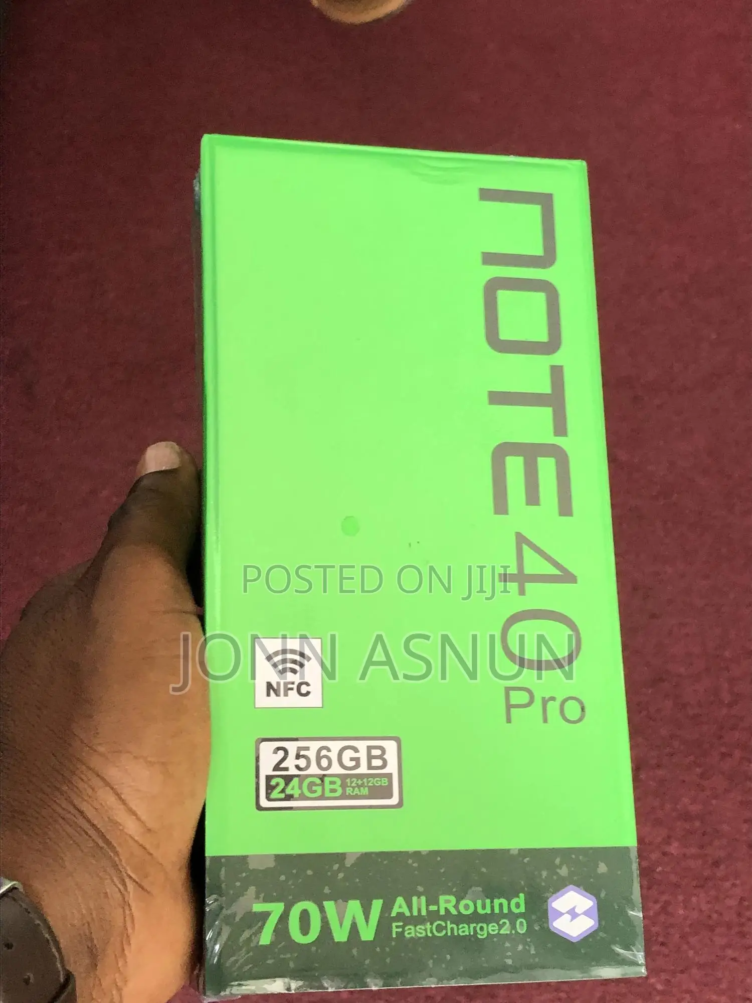 New Infinix Note 40 Pro 256 GB Black in Accra Metropolitan - Mobile ...