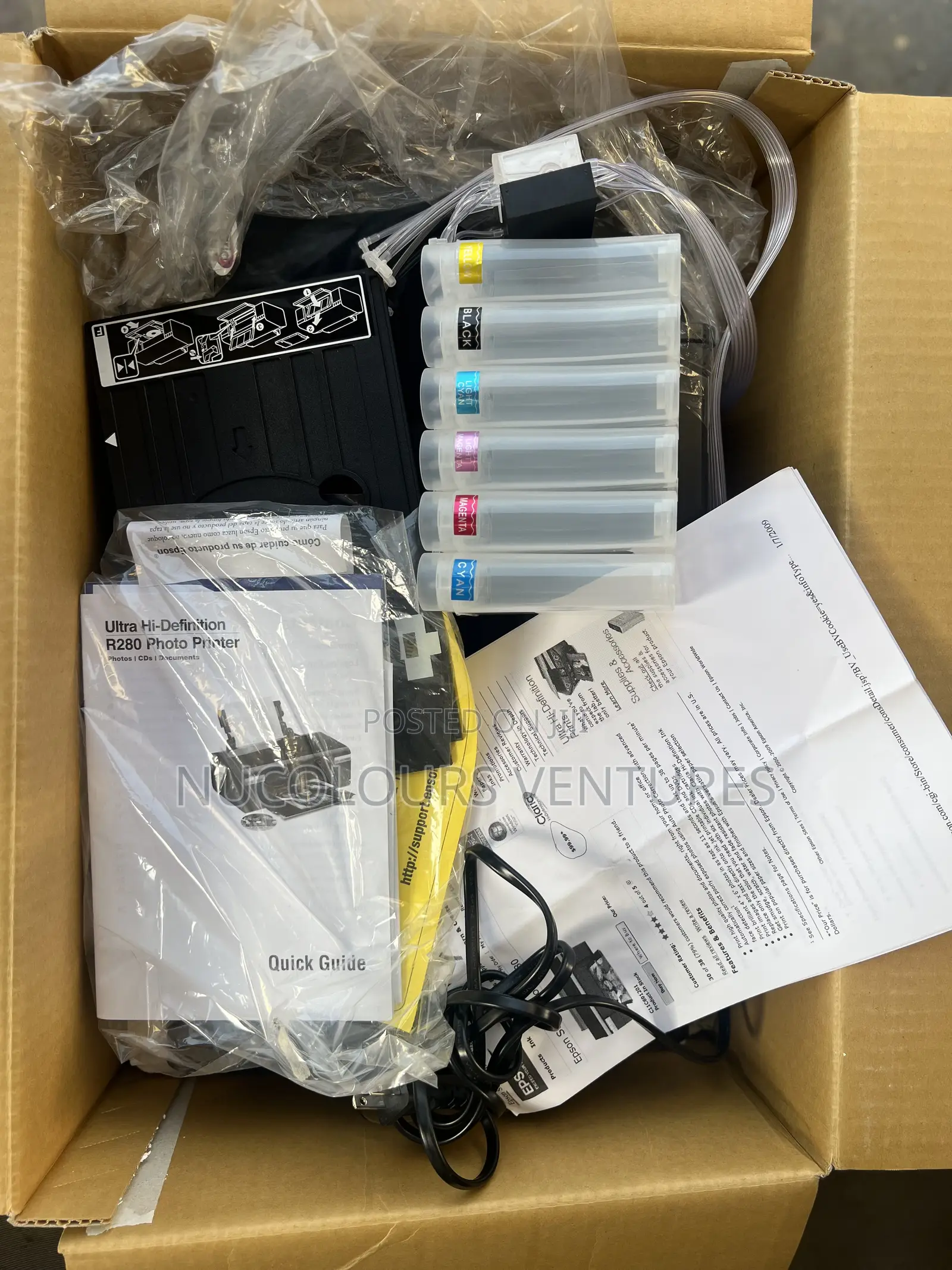 Epson R280 Photo/Id Card Printer + Ciss Tank in Kasoa - Printers ...