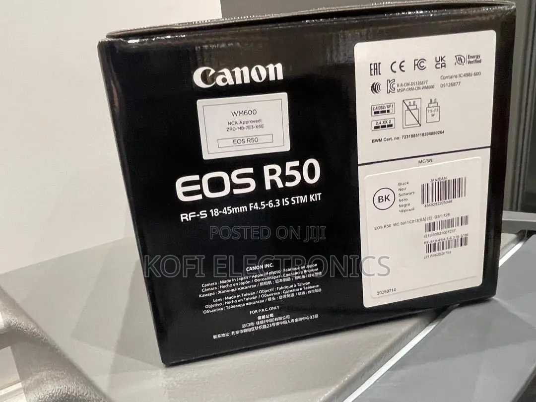 Classic Creator’S Canon Eos R50 Mirrorless Camera With Retro Touch in ...