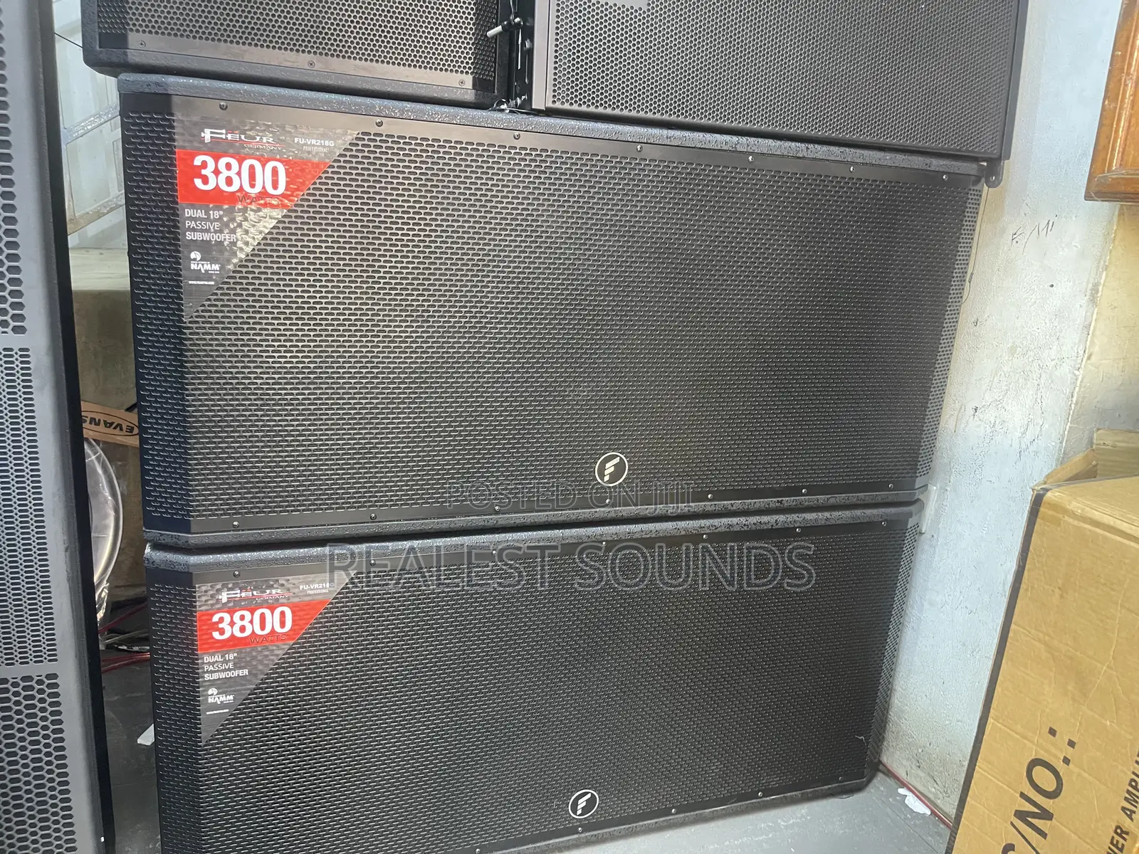 Feur 18-Inch Double Sub Japan in Accra Metropolitan - Audio & Music ...