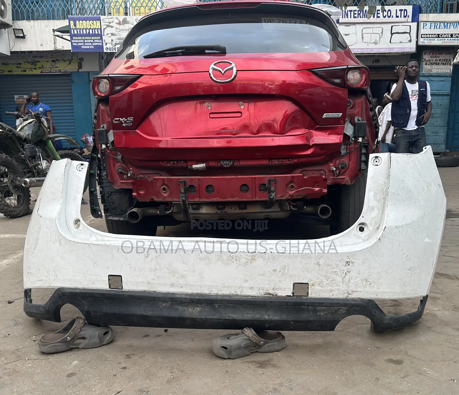 Mazda Cx5 Cx-5 Oem Rear Back Bumper 2017 2018 2019 2020 in Abossey Okai ...