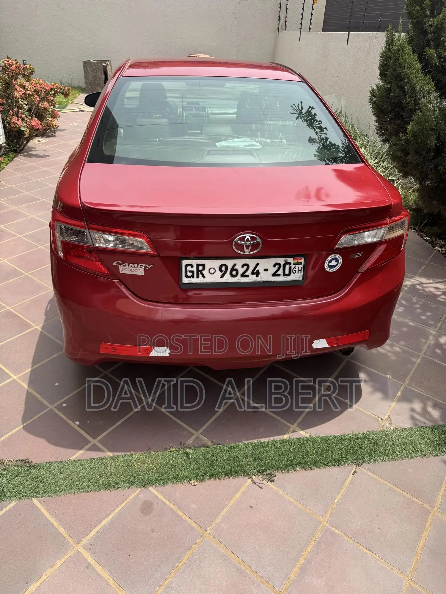 Toyota Camry SE Sport 4dr Sedan (2.5L 4cyl 6A) 2014 Red in East Legon ...