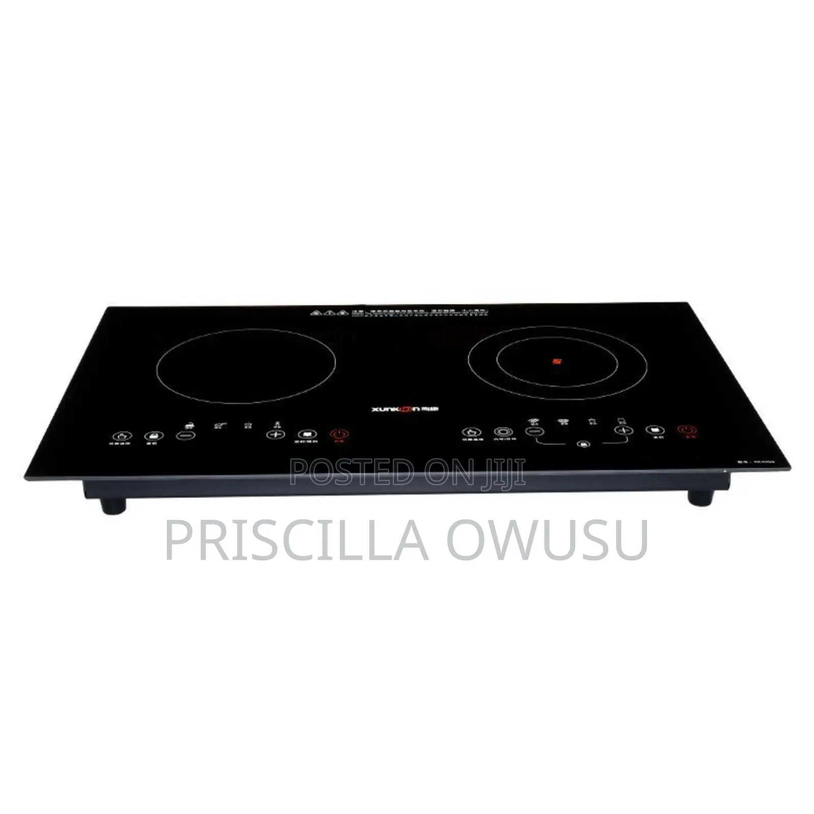 Electric 2 Burner Glass Inbuilt Infrared Cooker in Ofankor - Kitchen ...