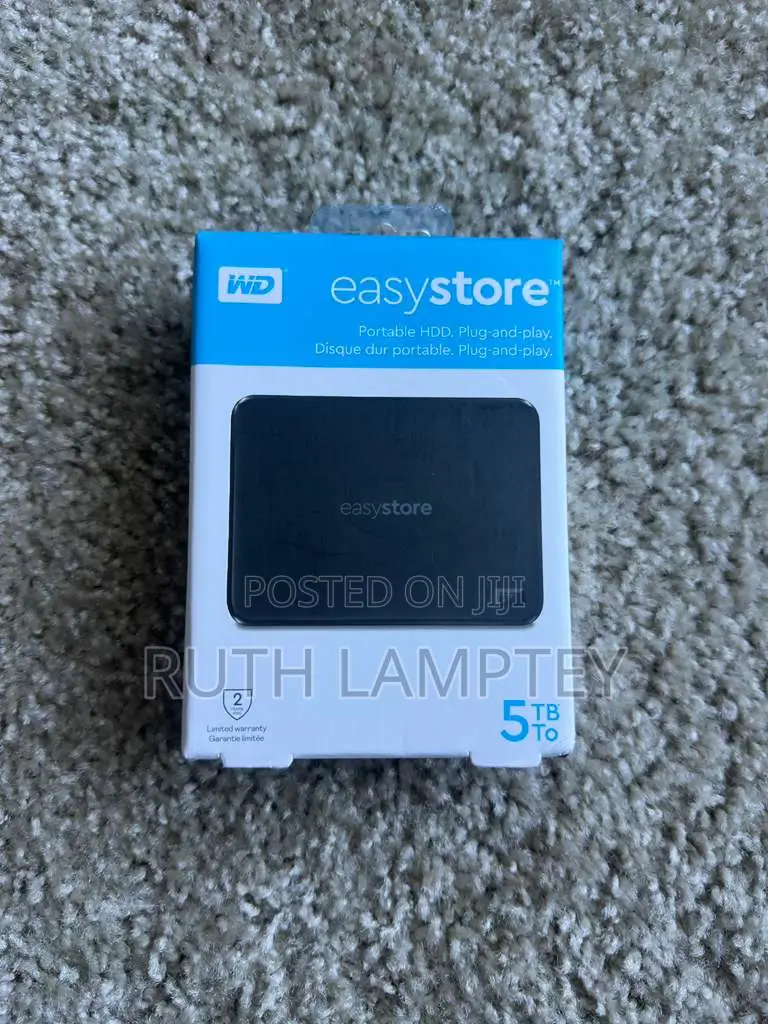 Wd - Easystore 5tb Portable Hard Drive in Accra Metropolitan - Computer ...