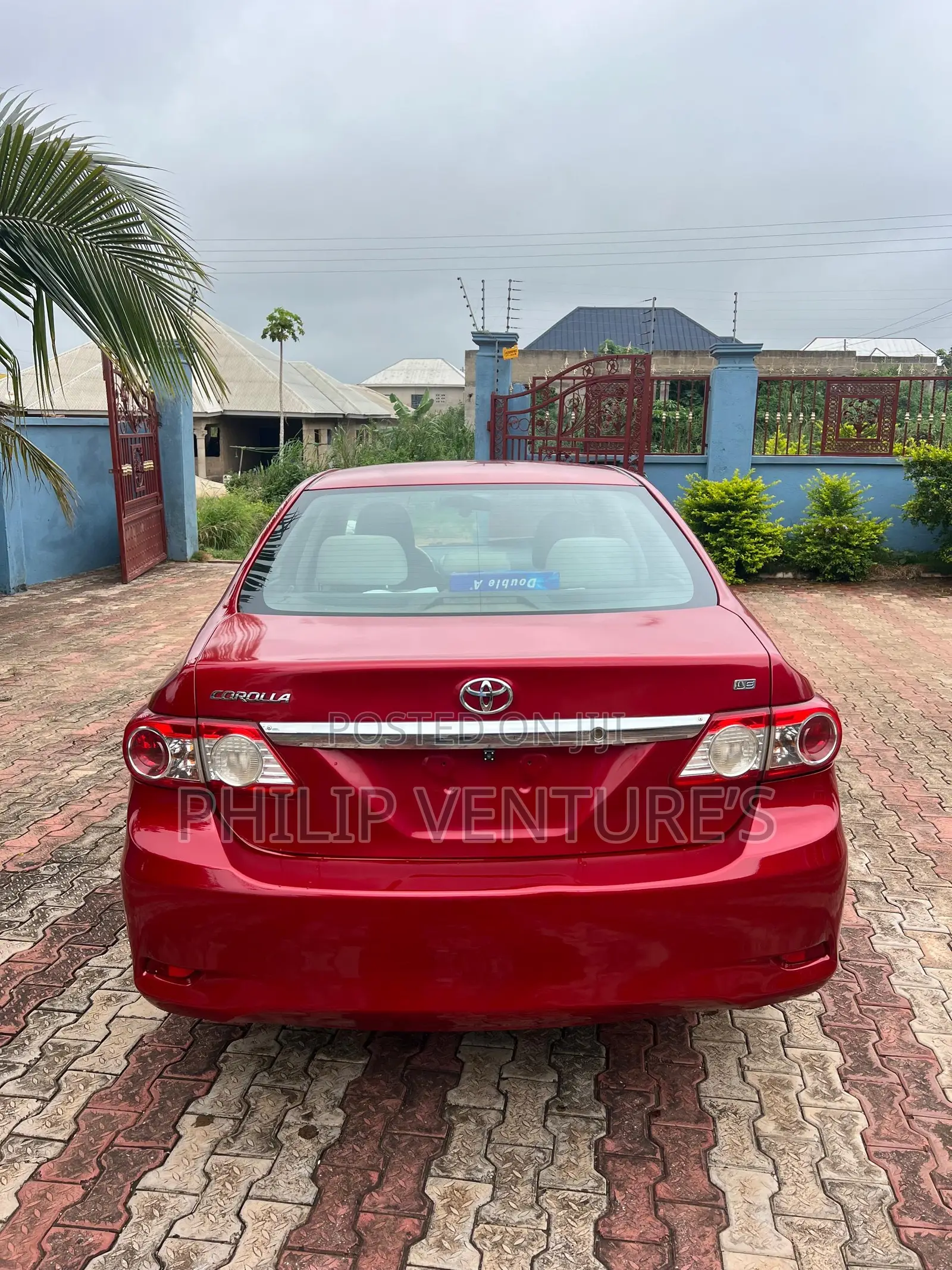 Toyota Corolla LE 4dr Sedan (1.8L 4cyl 4A) 2012 Red in Kumasi ...