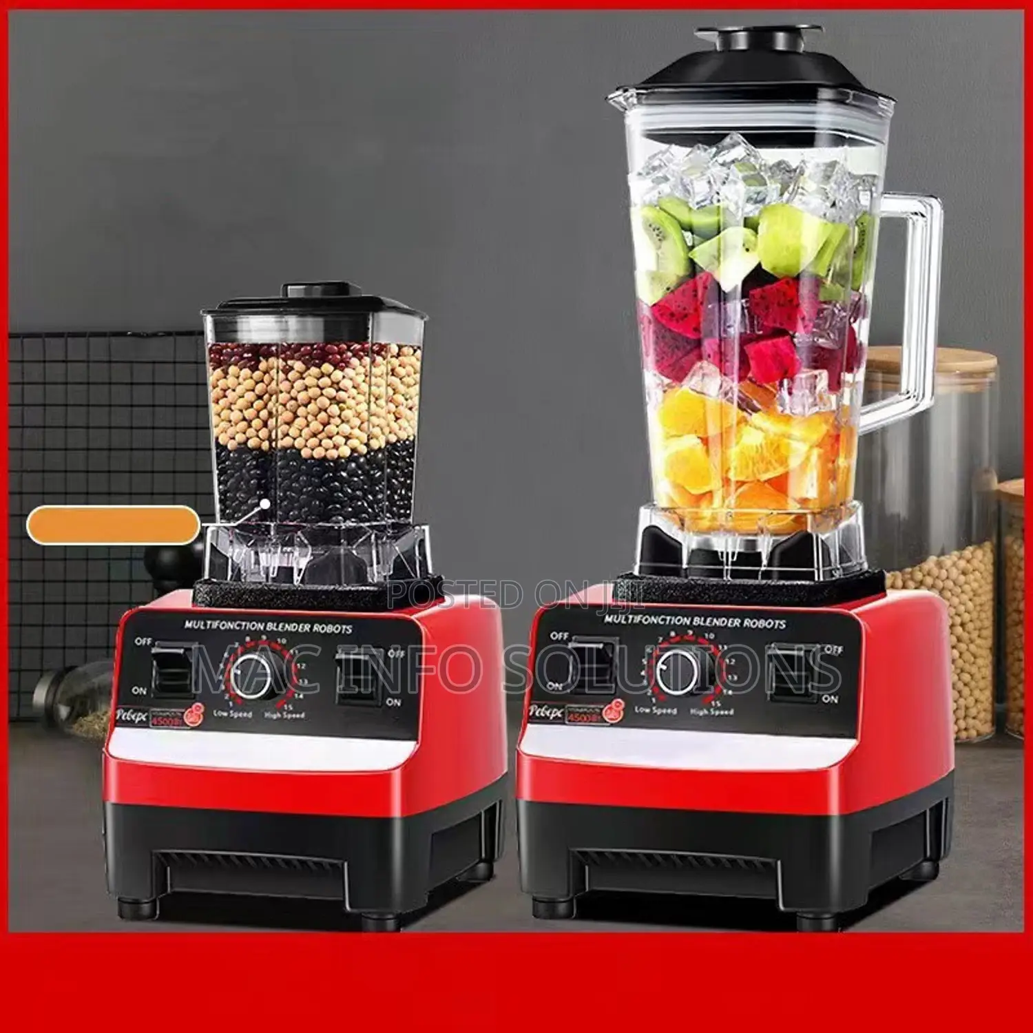 2l Silver Crest 4500w 2-in-1 High-Performance Blender in Kumasi Metropolitan - Kitchen ...